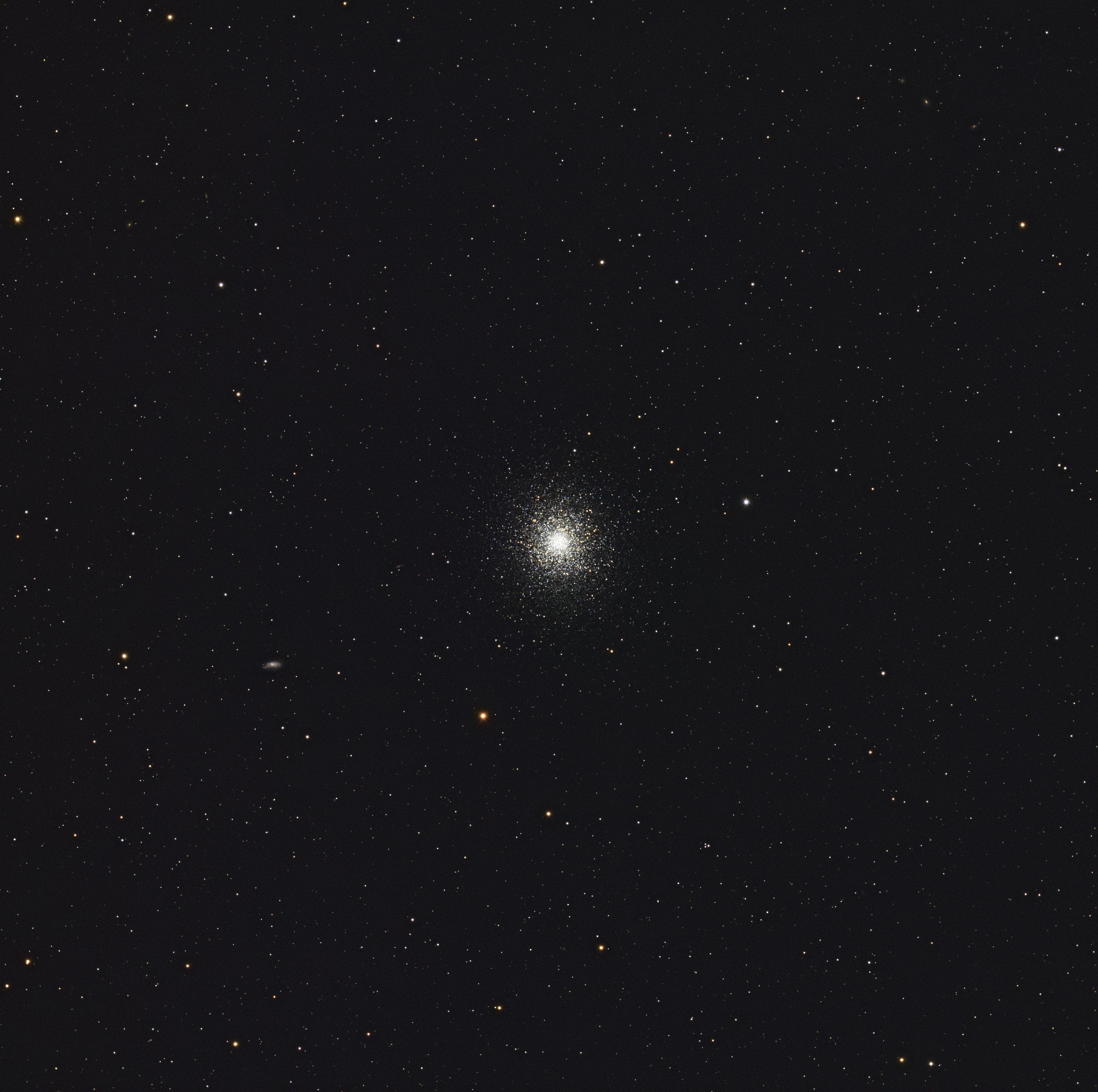 Stunning Capture of Globular Star Cluster in Night Sky · Free Stock Photo