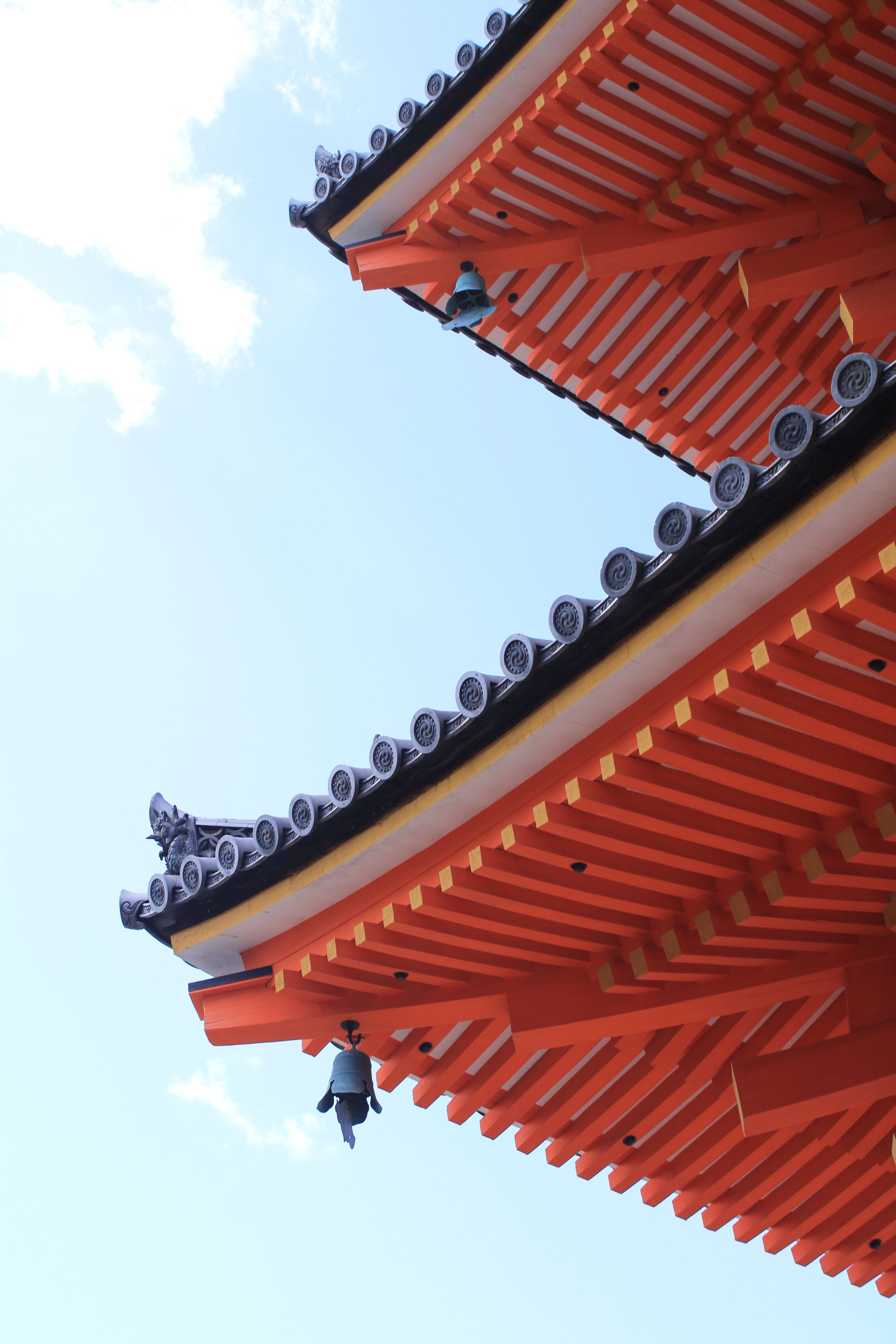 Vibrant Roof of Japanese Temple in Tokyo · Free Stock Photo