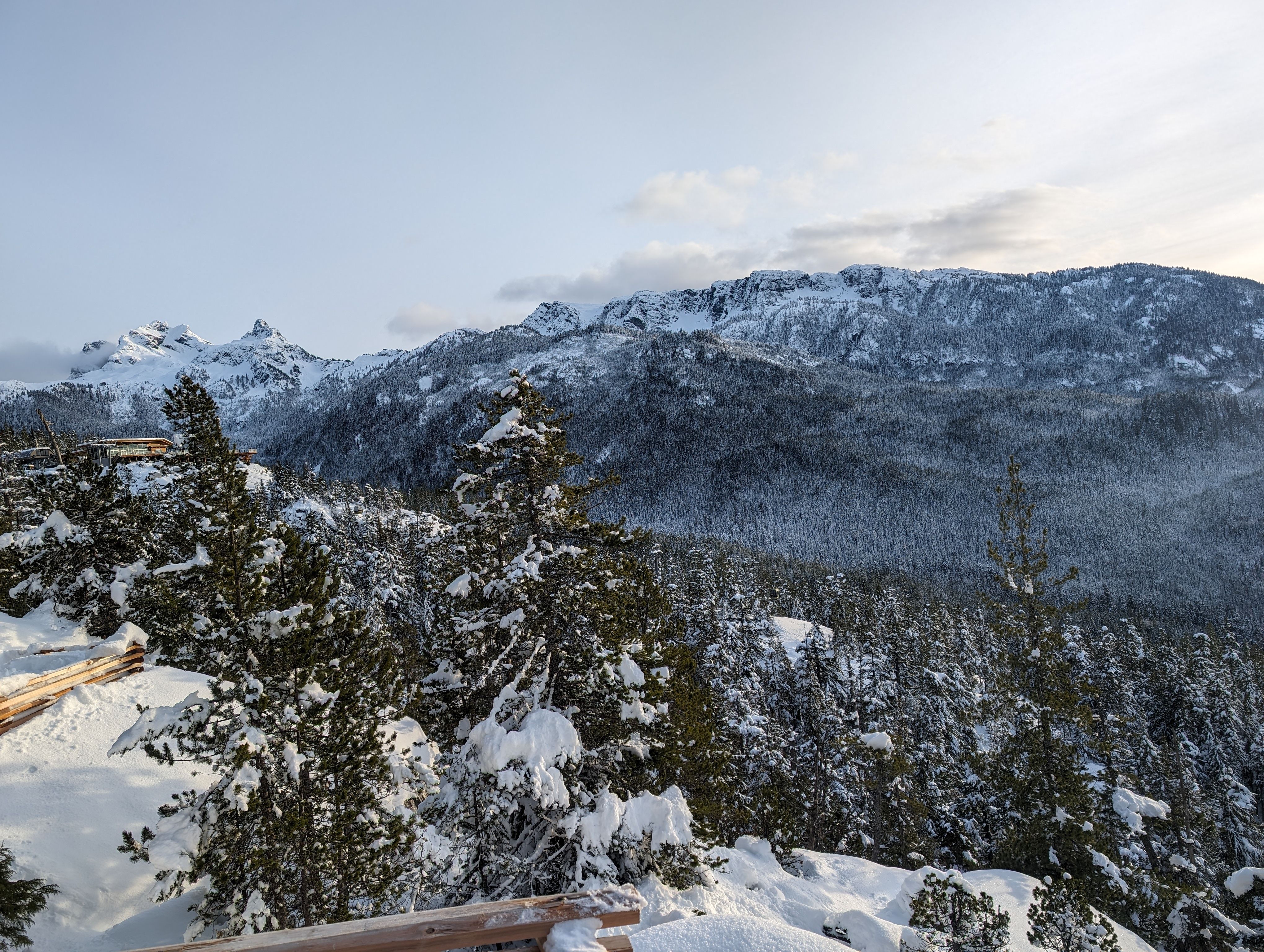 Stunning Canadian Snowy Mountain Landscape · Free Stock Photo