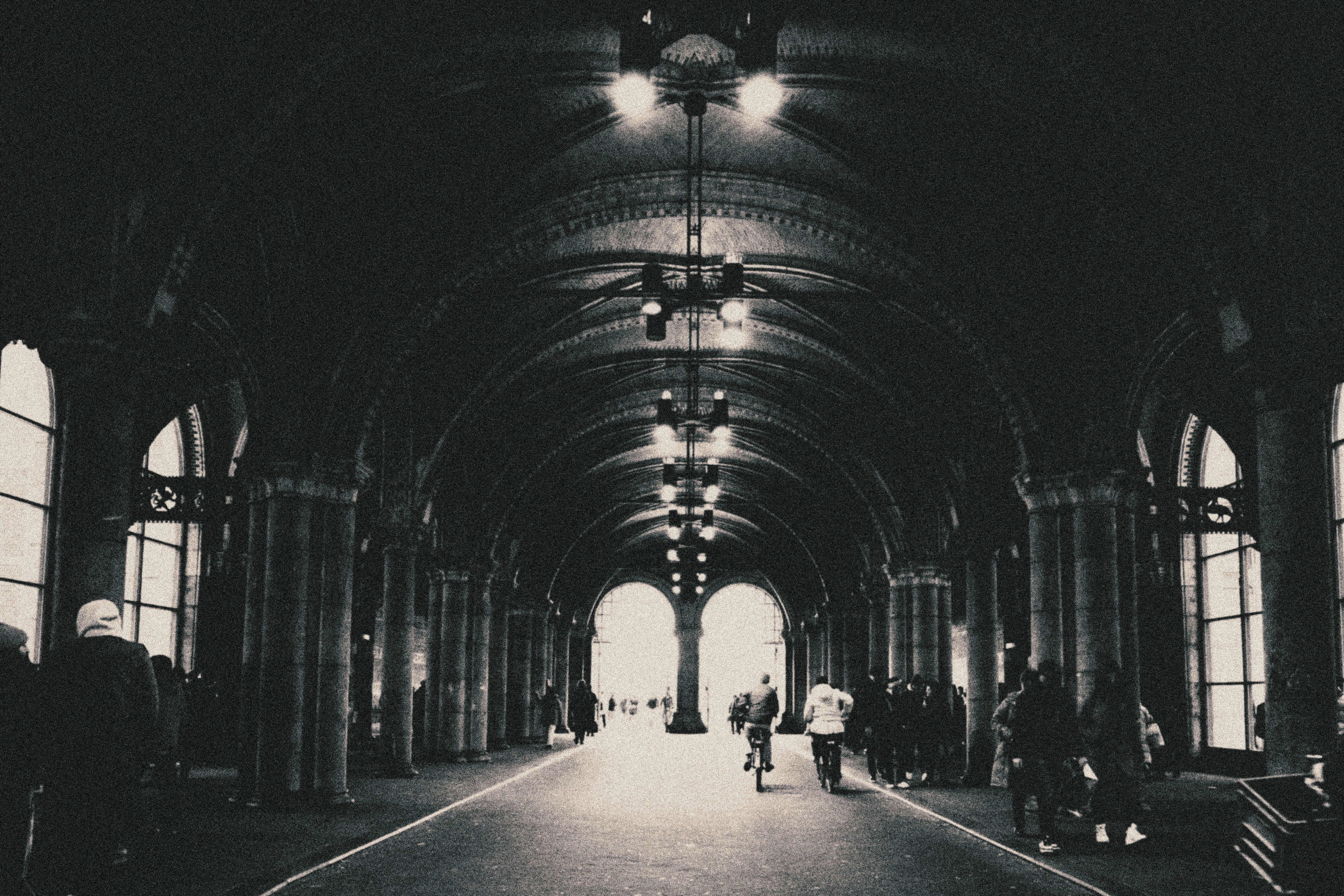 Moody Gothic Corridor in Amsterdam · Free Stock Photo
