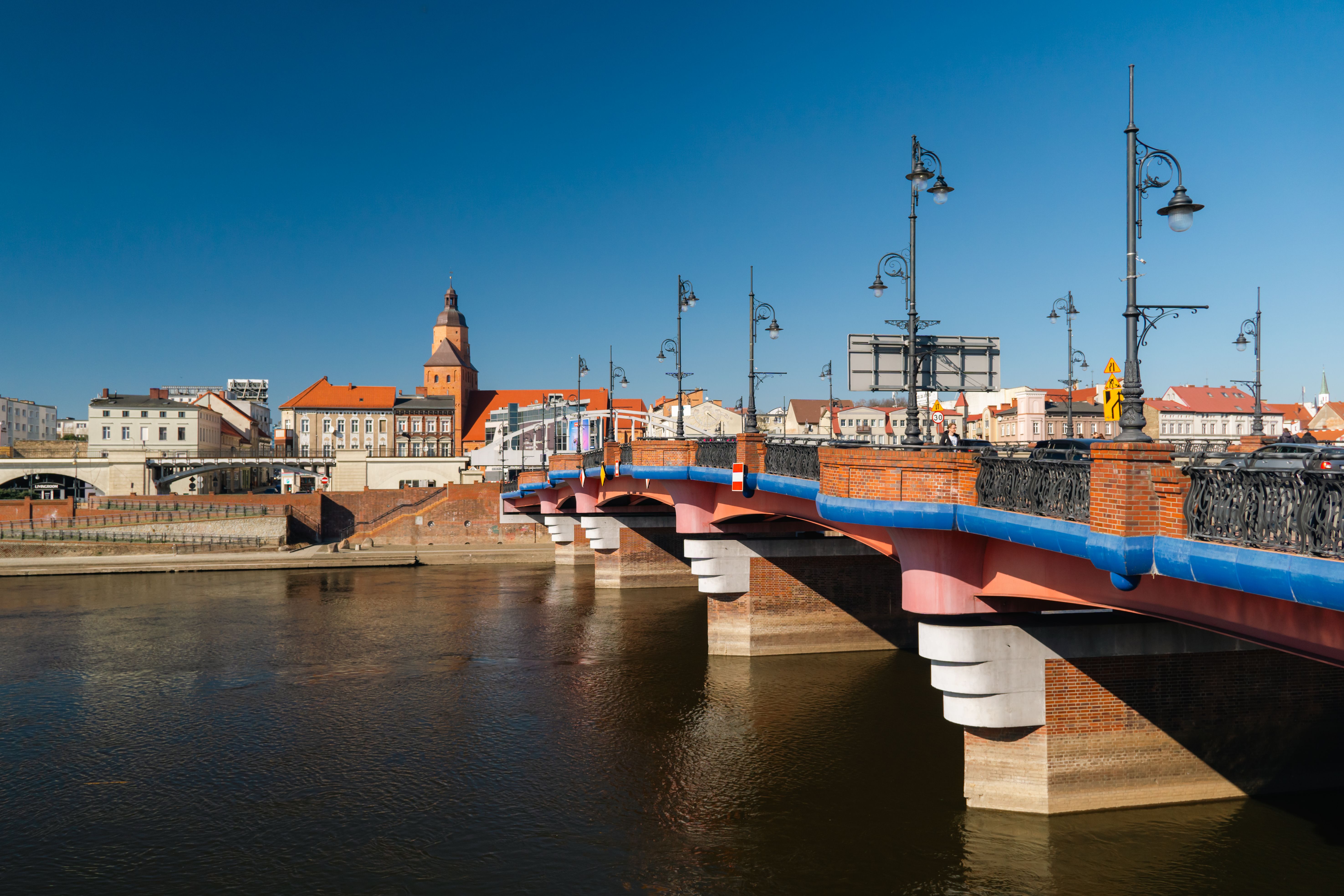 Historic Red Bridge in Gorzów Wielkopolski · Free Stock Photo