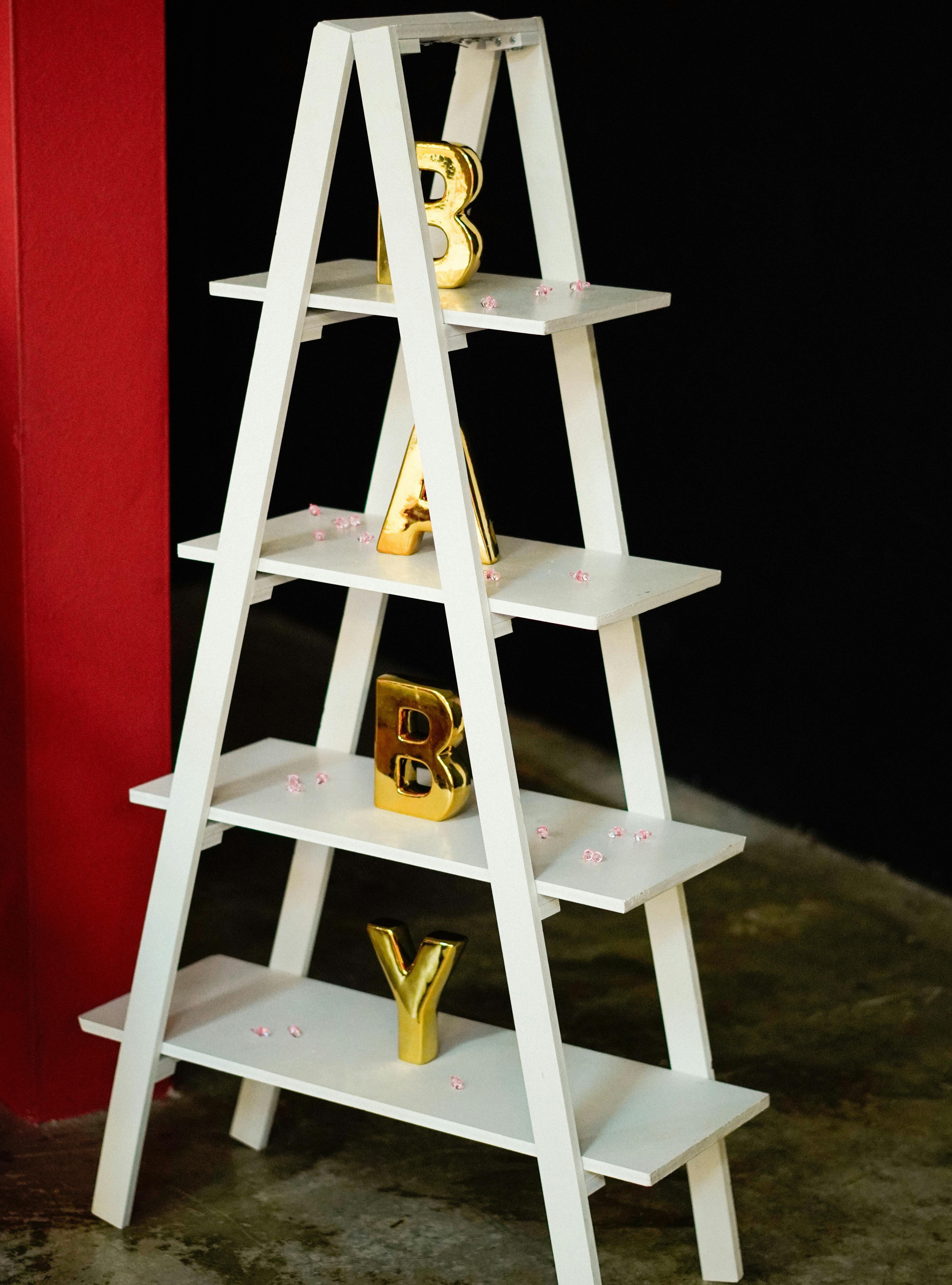 Elegant Baby Shower Gold Letter Decor · Free Stock Photo