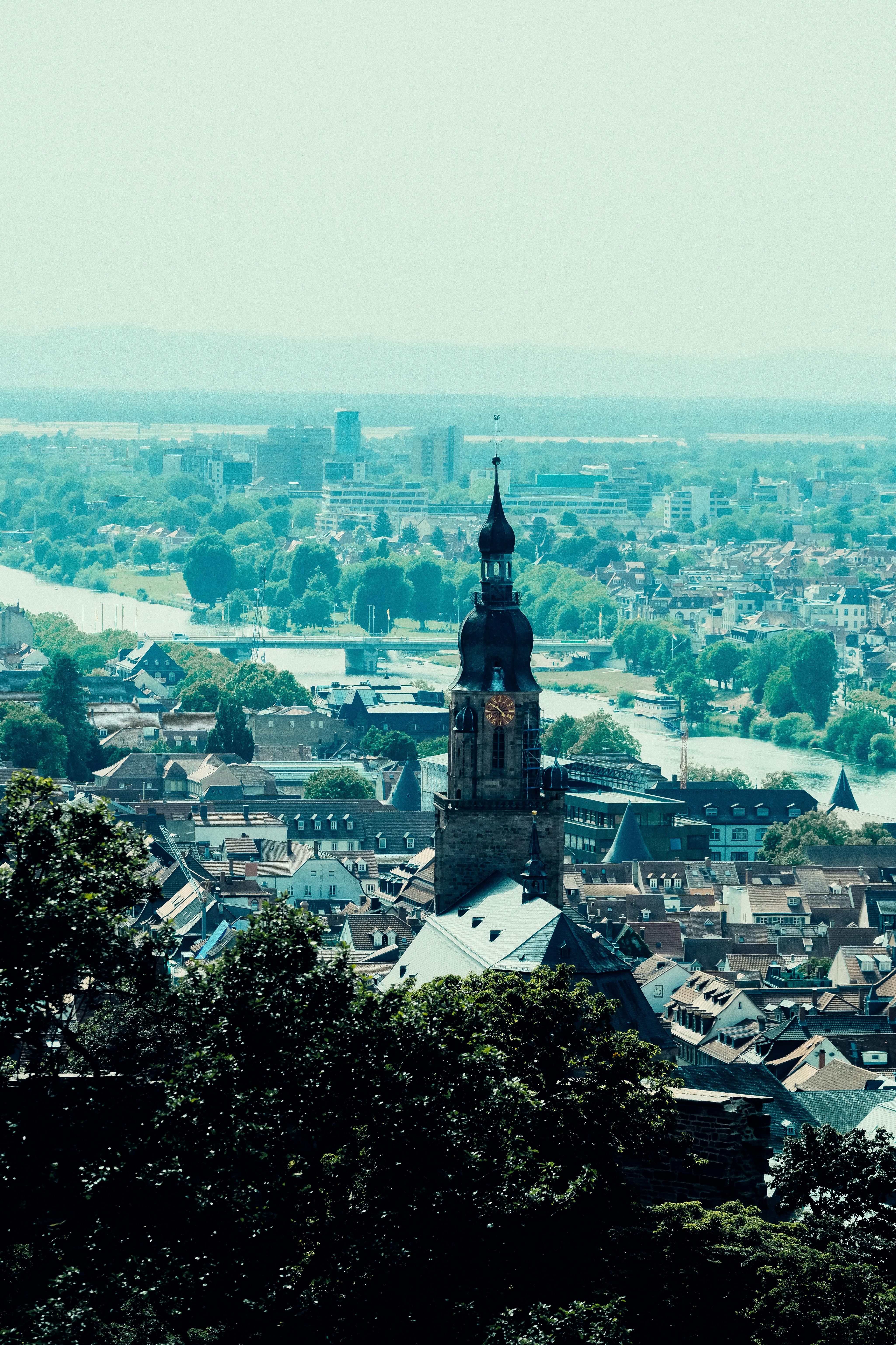 Aerial View of Historic European Cityscape · Free Stock Photo
