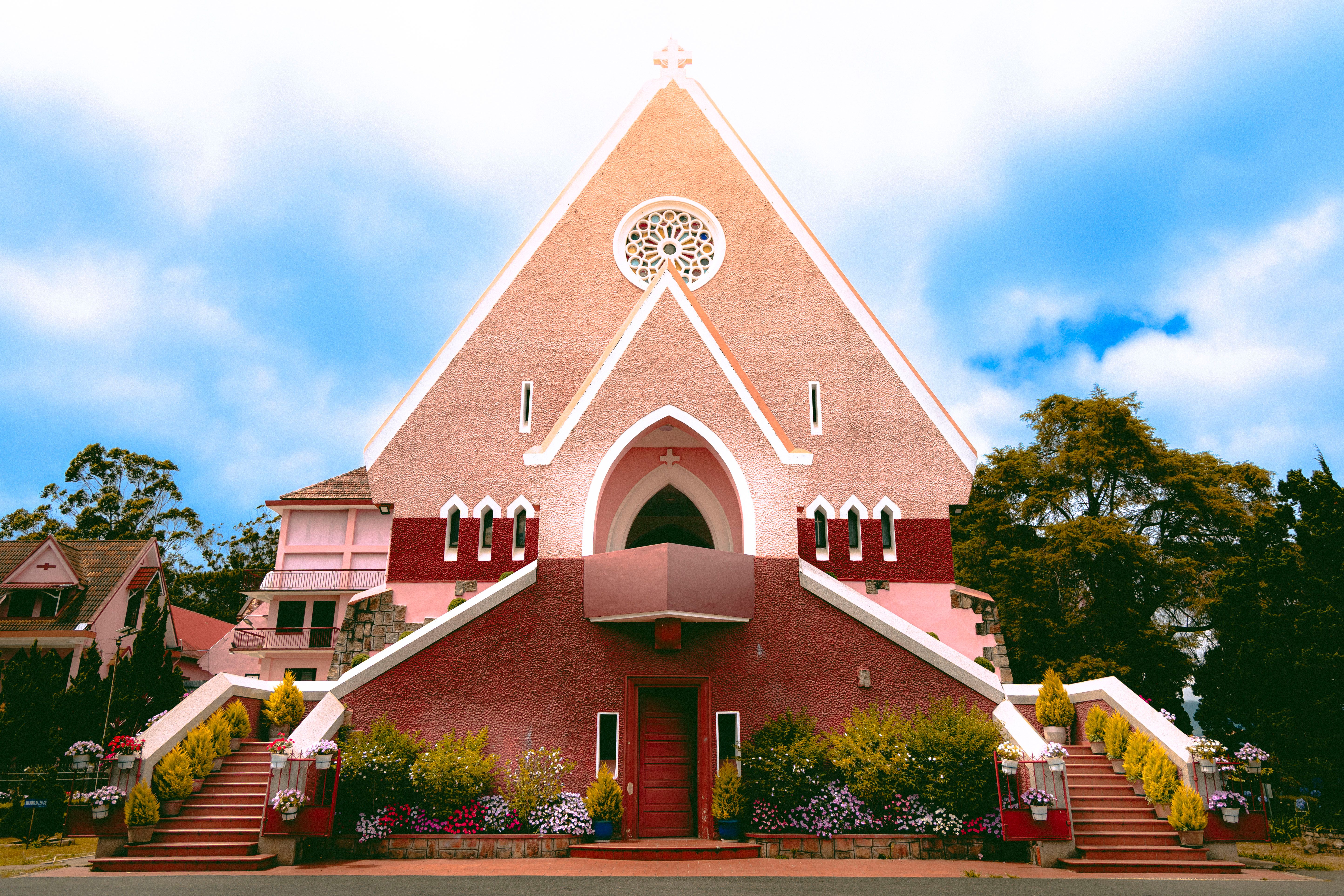 Gothic Style Church in Da Lat, Vietnam · Free Stock Photo