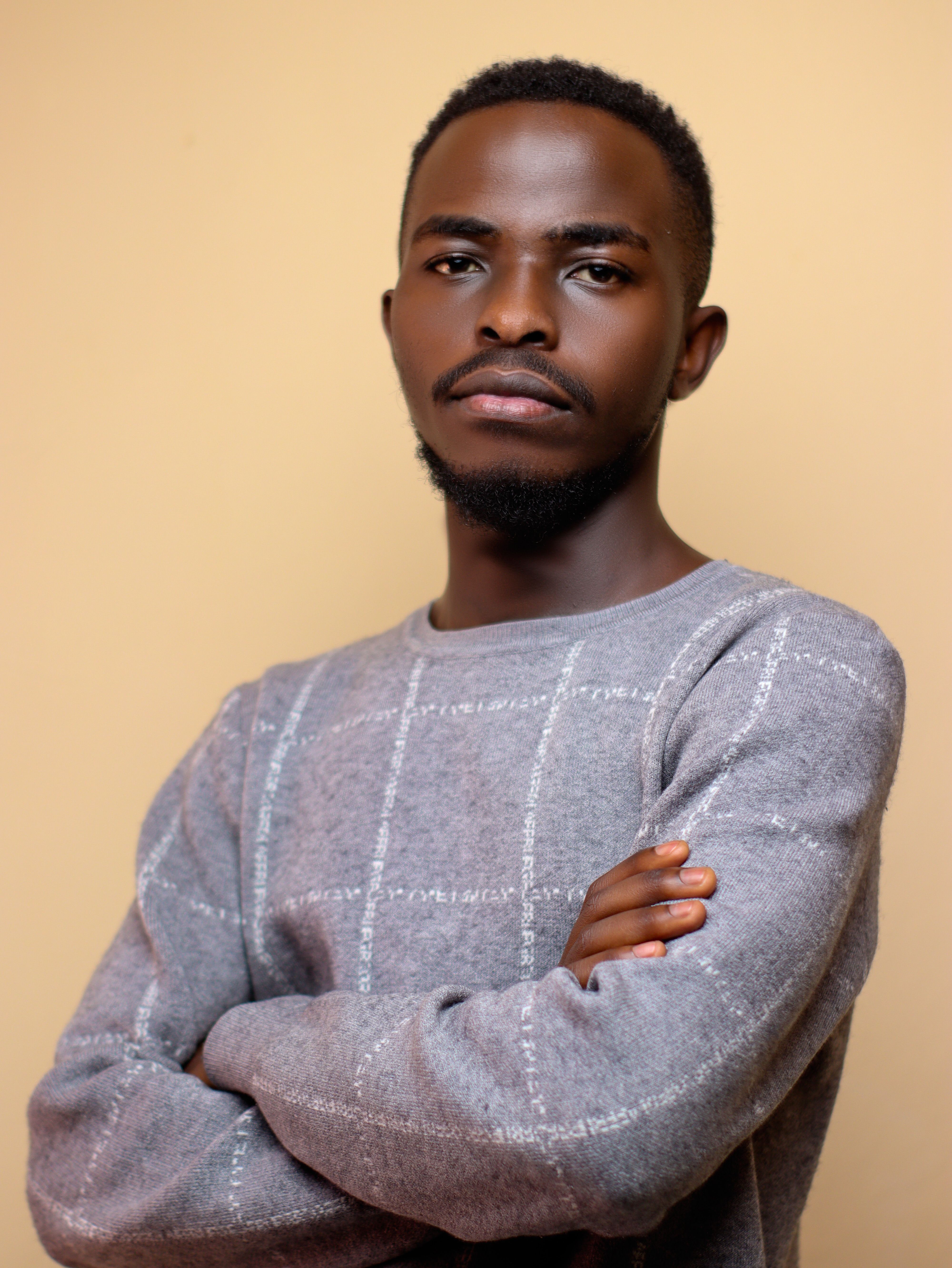 Confident African Man in Casual Attire · Free Stock Photo