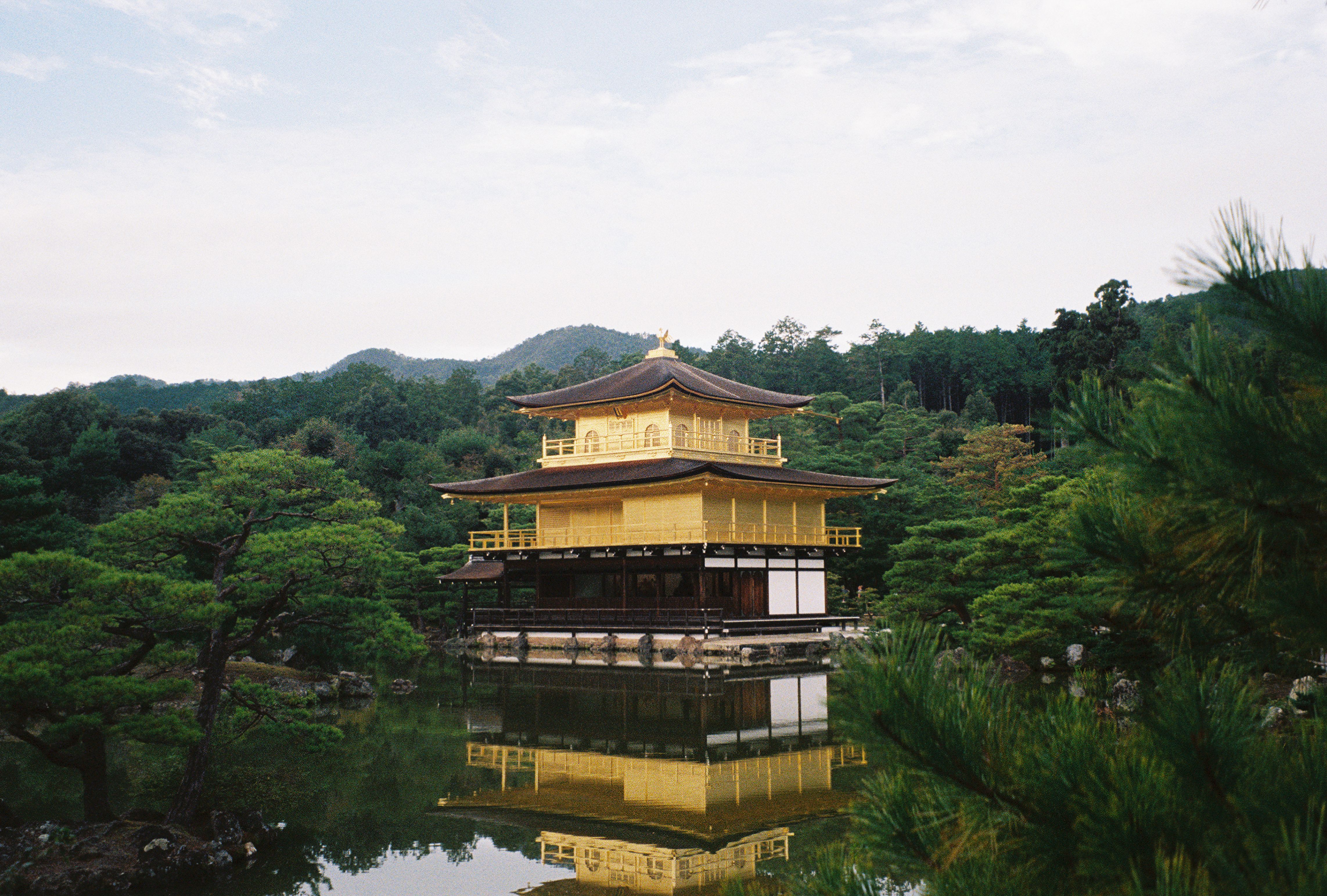 Golden Pavilion Reflection in Kyoto, Japan · Free Stock Photo
