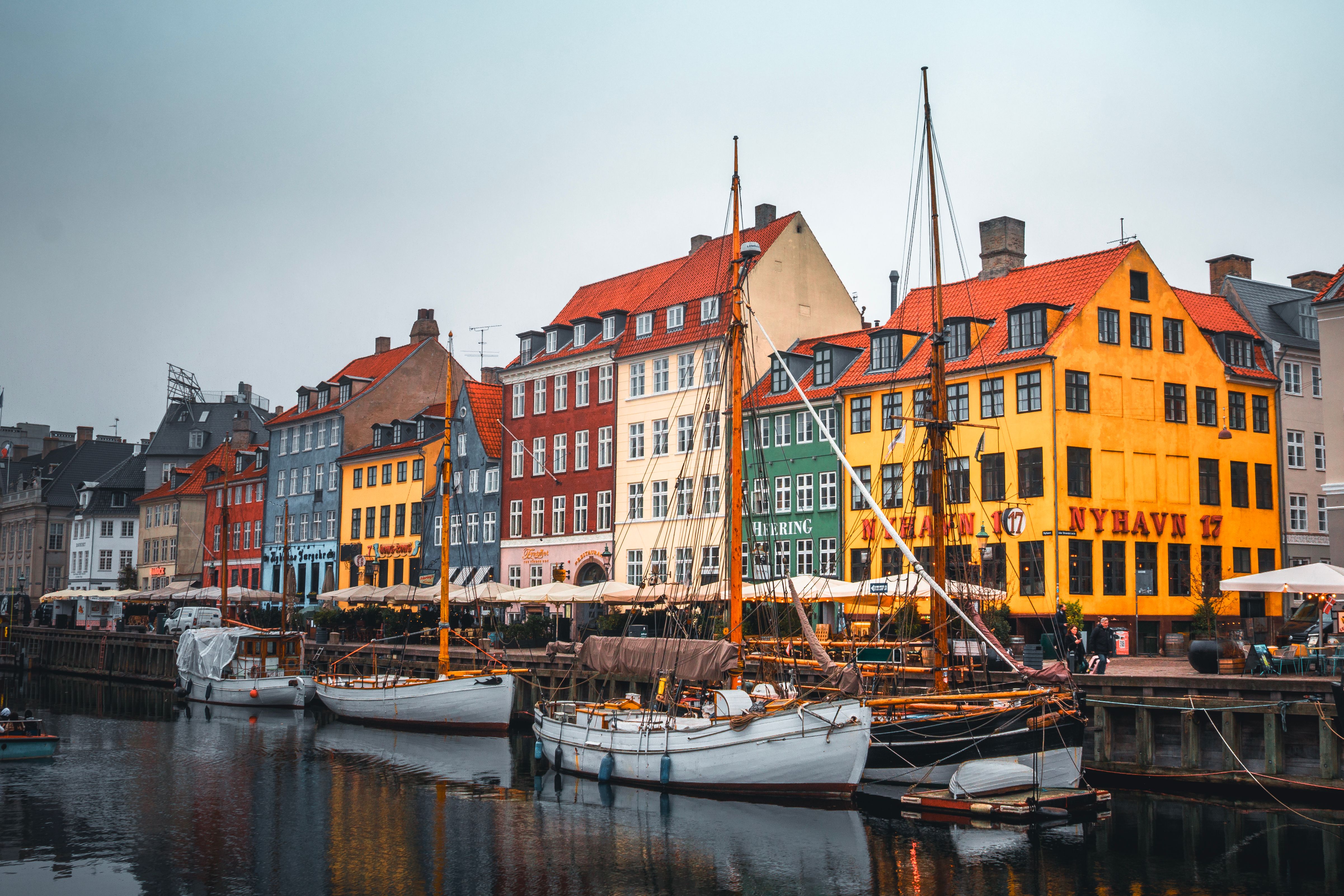 Colorful Nyhavn Waterfront in Copenhagen · Free Stock Photo