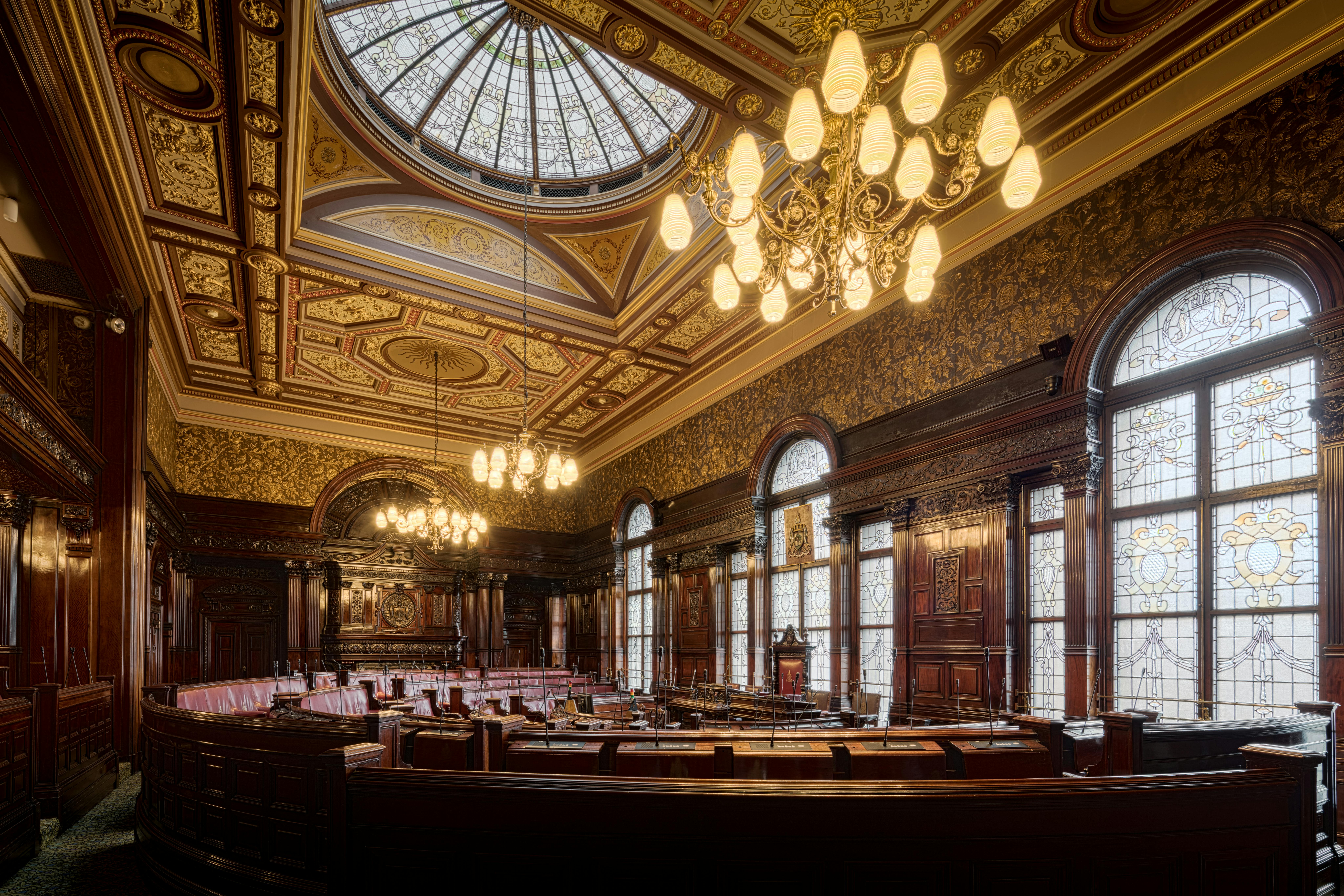 Ornate Glasgow City Chambers Interior · Free Stock Photo