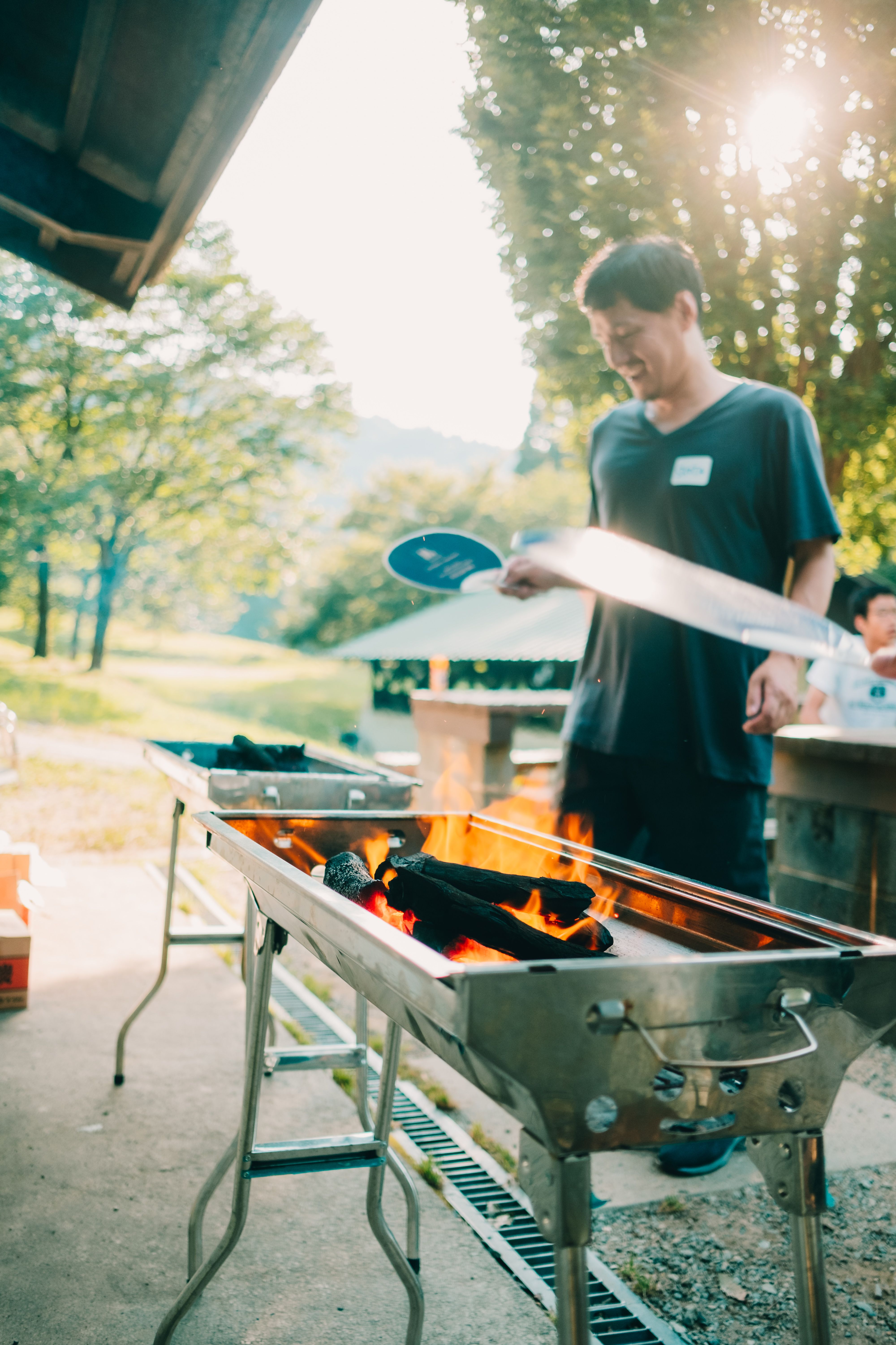 Summer BBQ Outdoor Gathering with Friends · Free Stock Photo