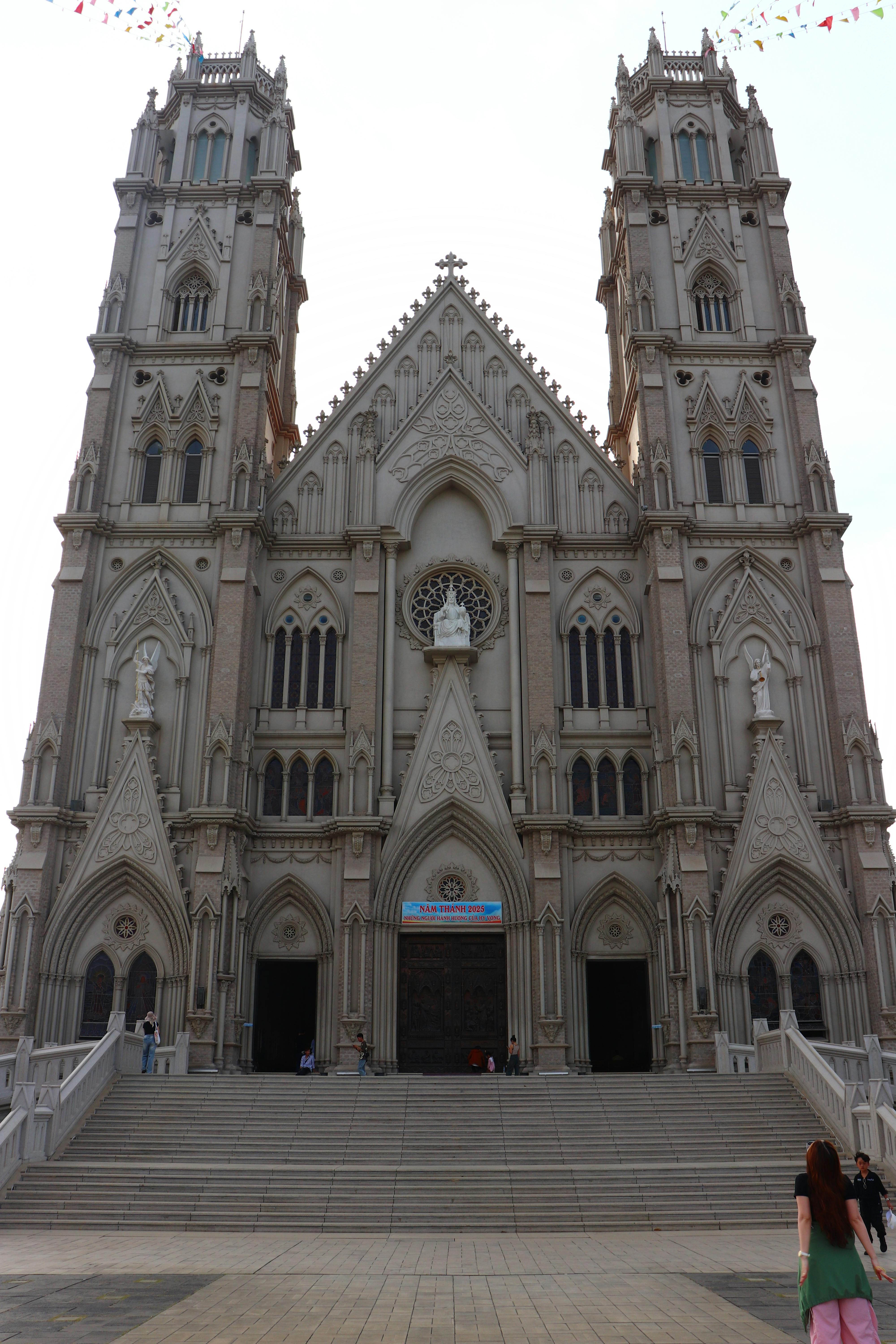 Majestic St. Philomena's Cathedral Front View · Free Stock Photo