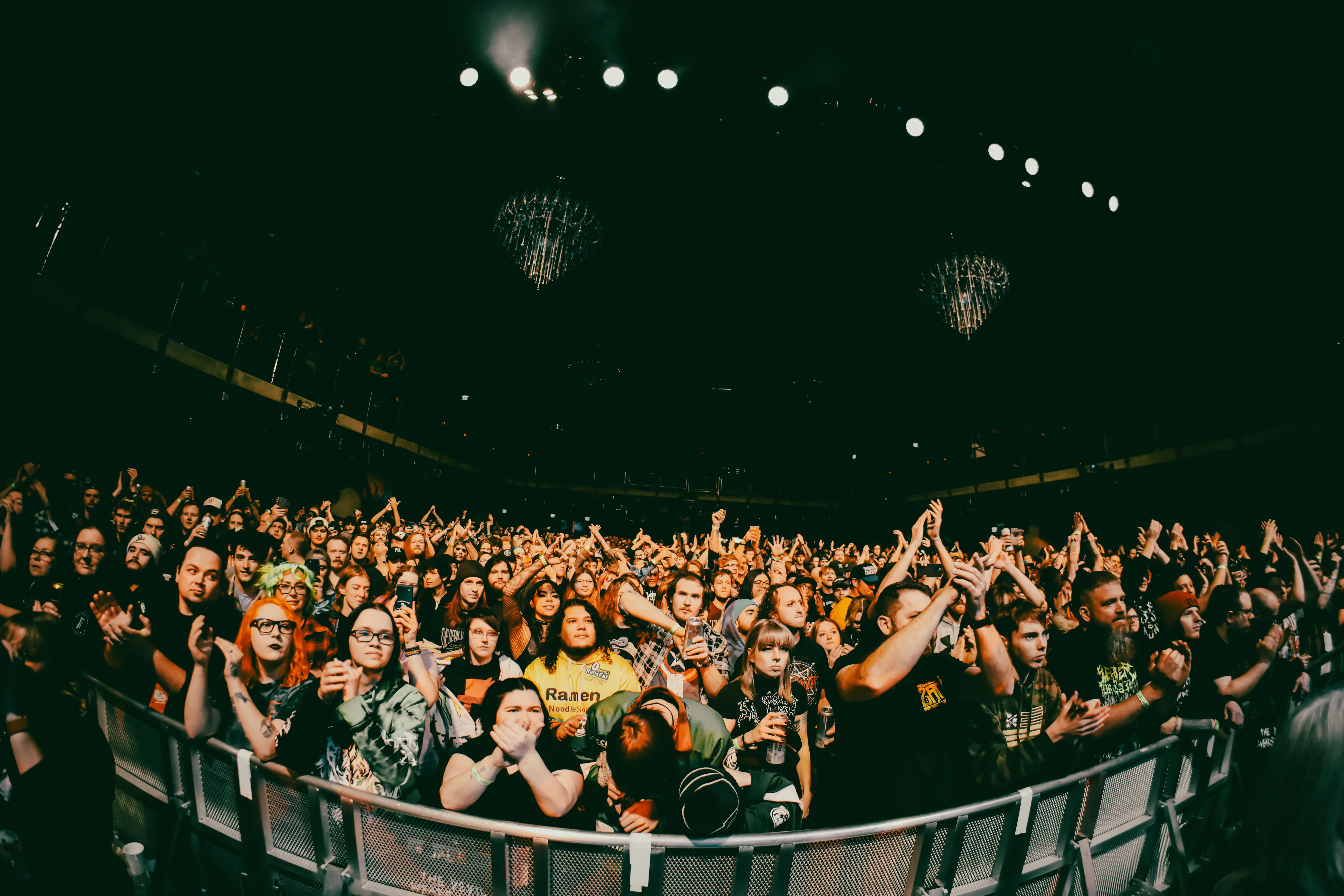 Energetic Crowd at a Minneapolis Concert · Free Stock Photo