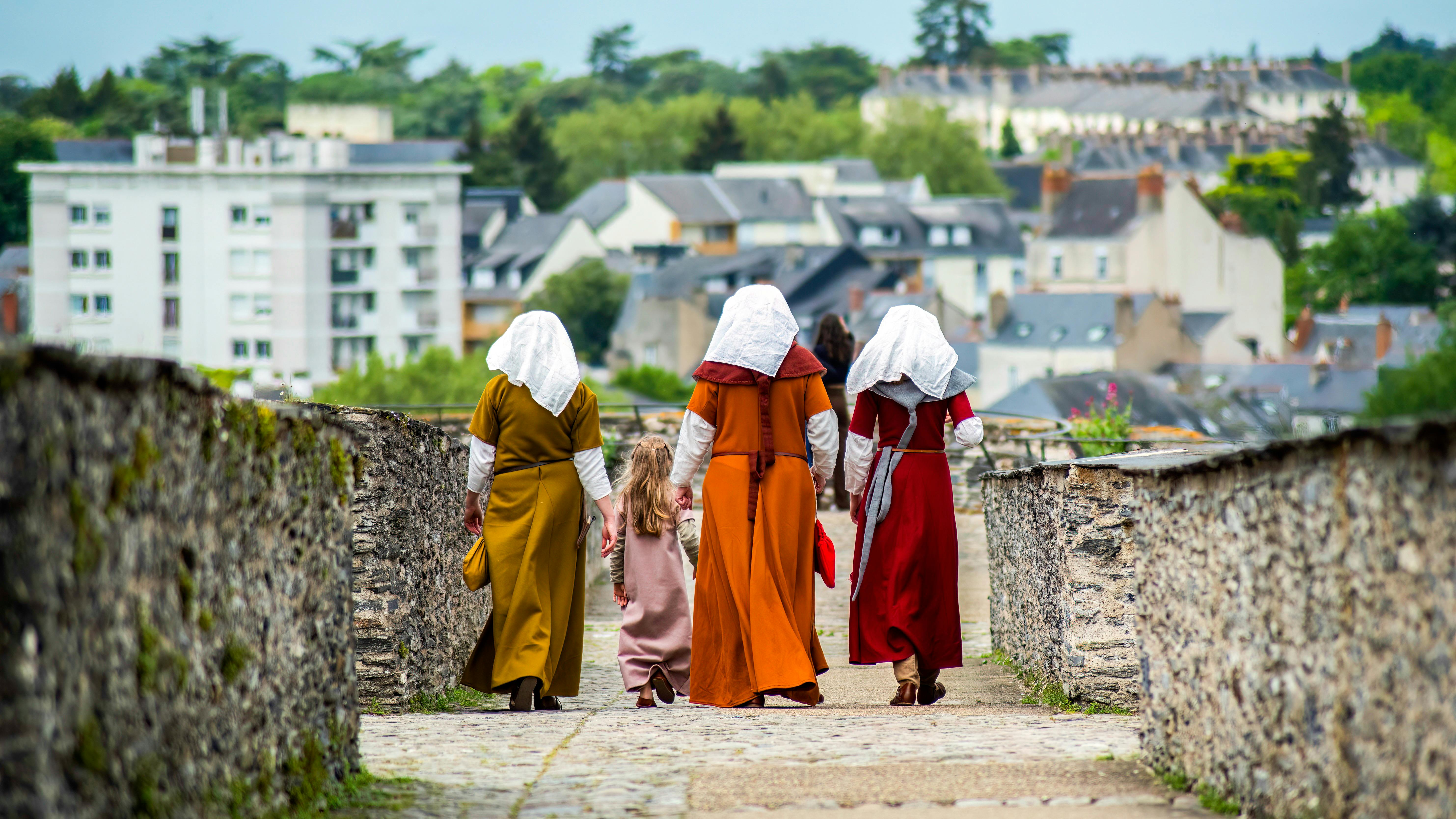 Medieval Costume Walk in Historic Angers · Free Stock Photo