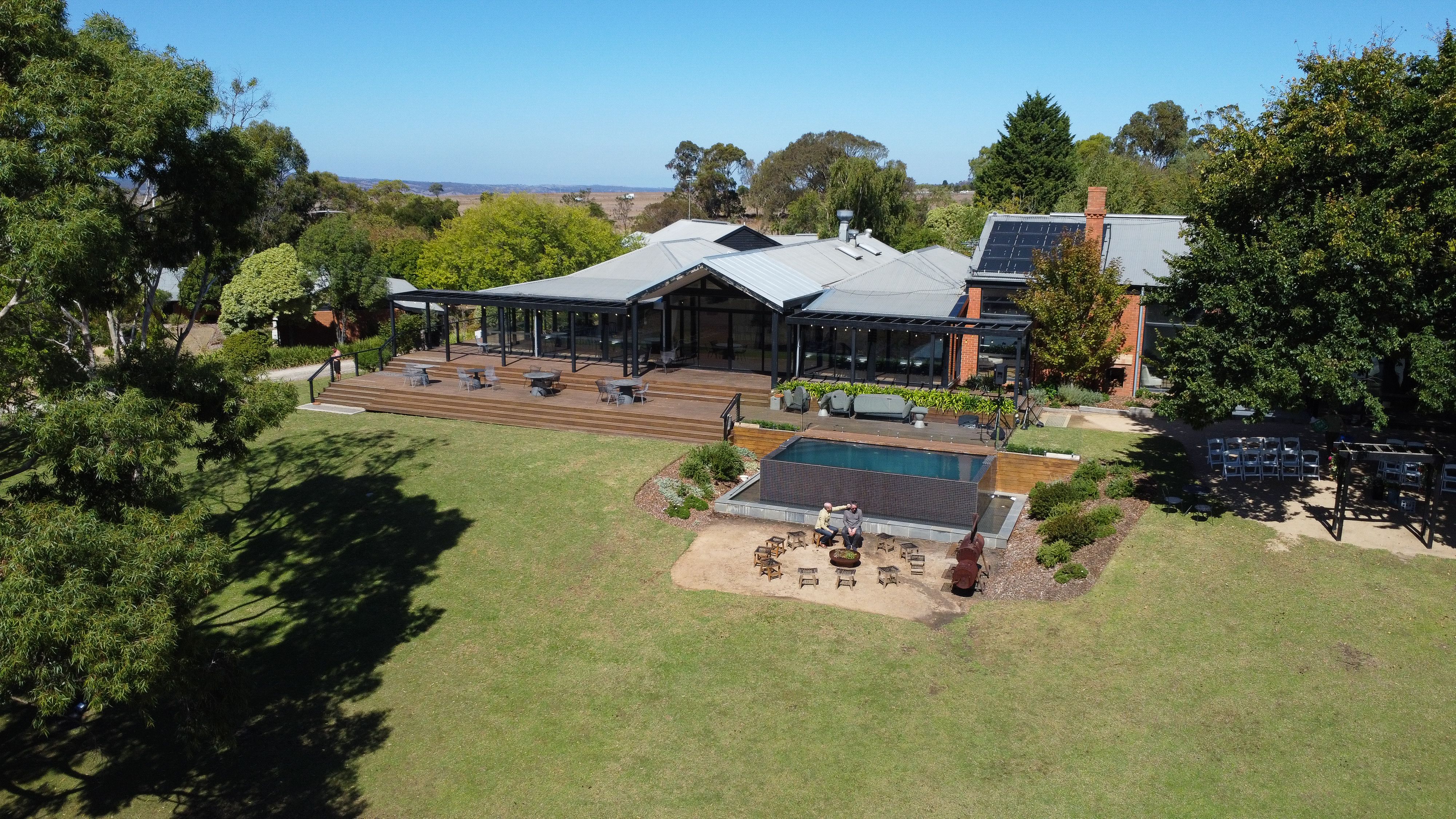 Aerial View of Scenic Homestead in Lancefield, Australia · Free Stock Photo