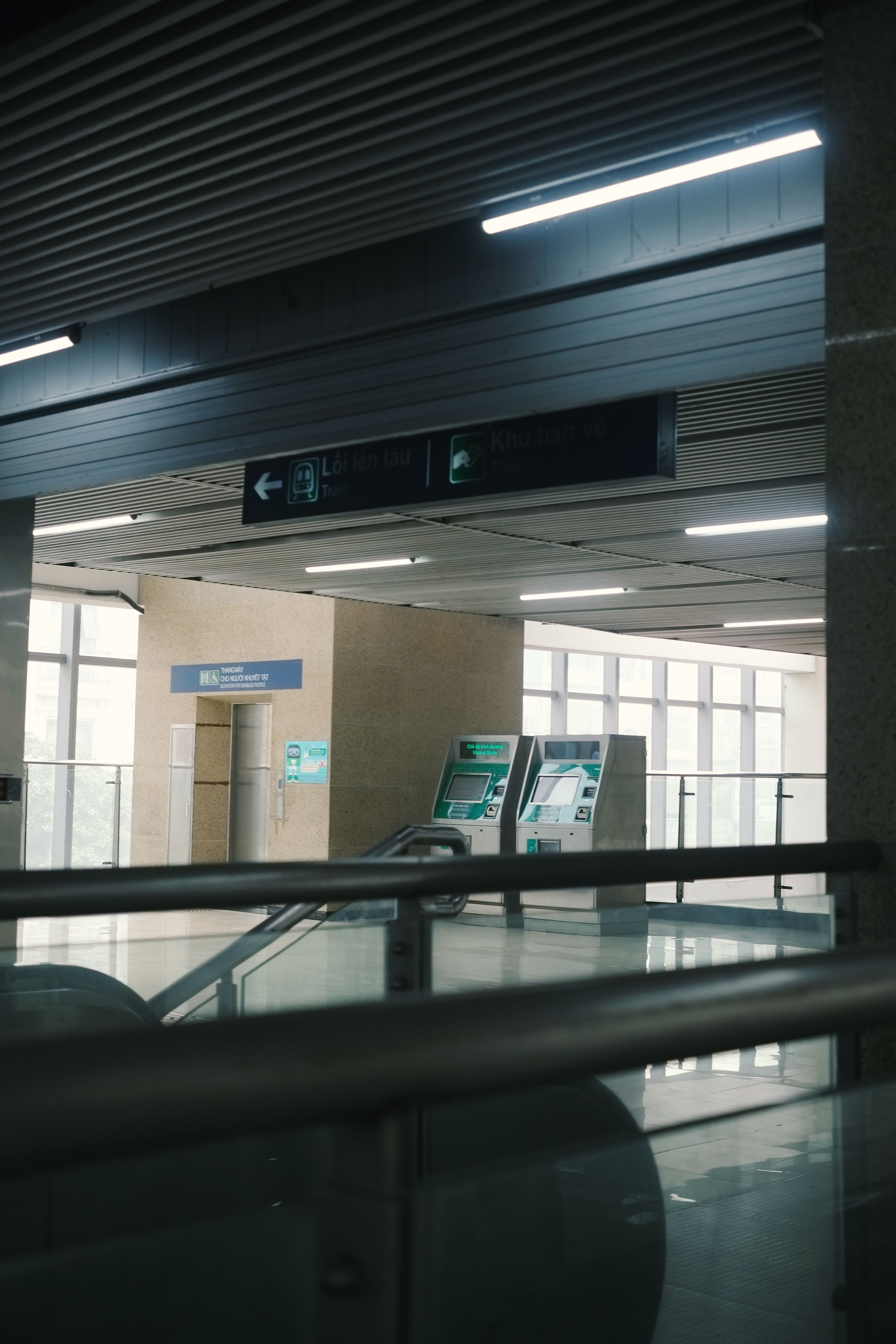 Modern Underground Station Interior in Vietnam · Free Stock Photo
