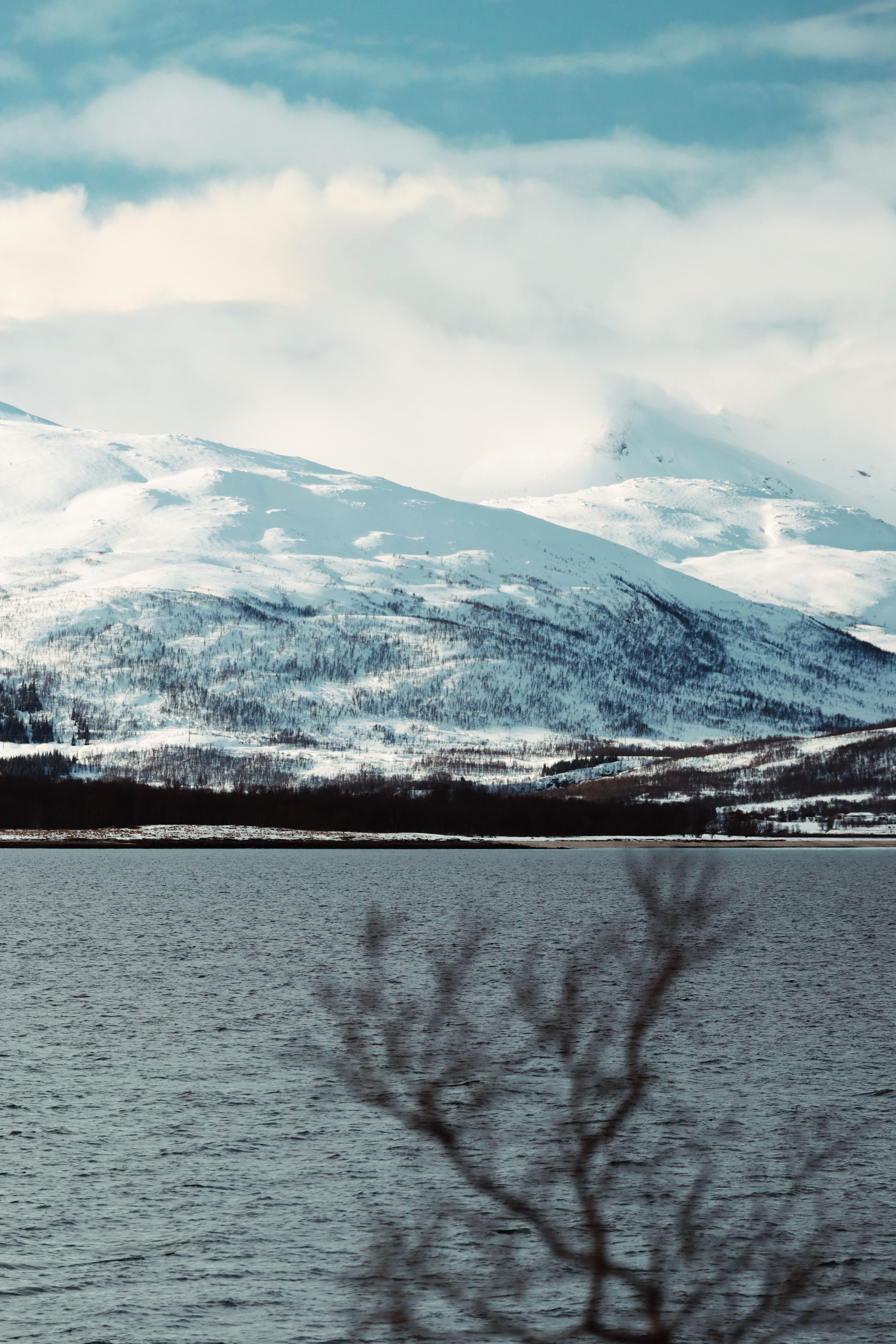 Majestic Snow-Capped Mountains in Tromsø, Norway · Free Stock Photo