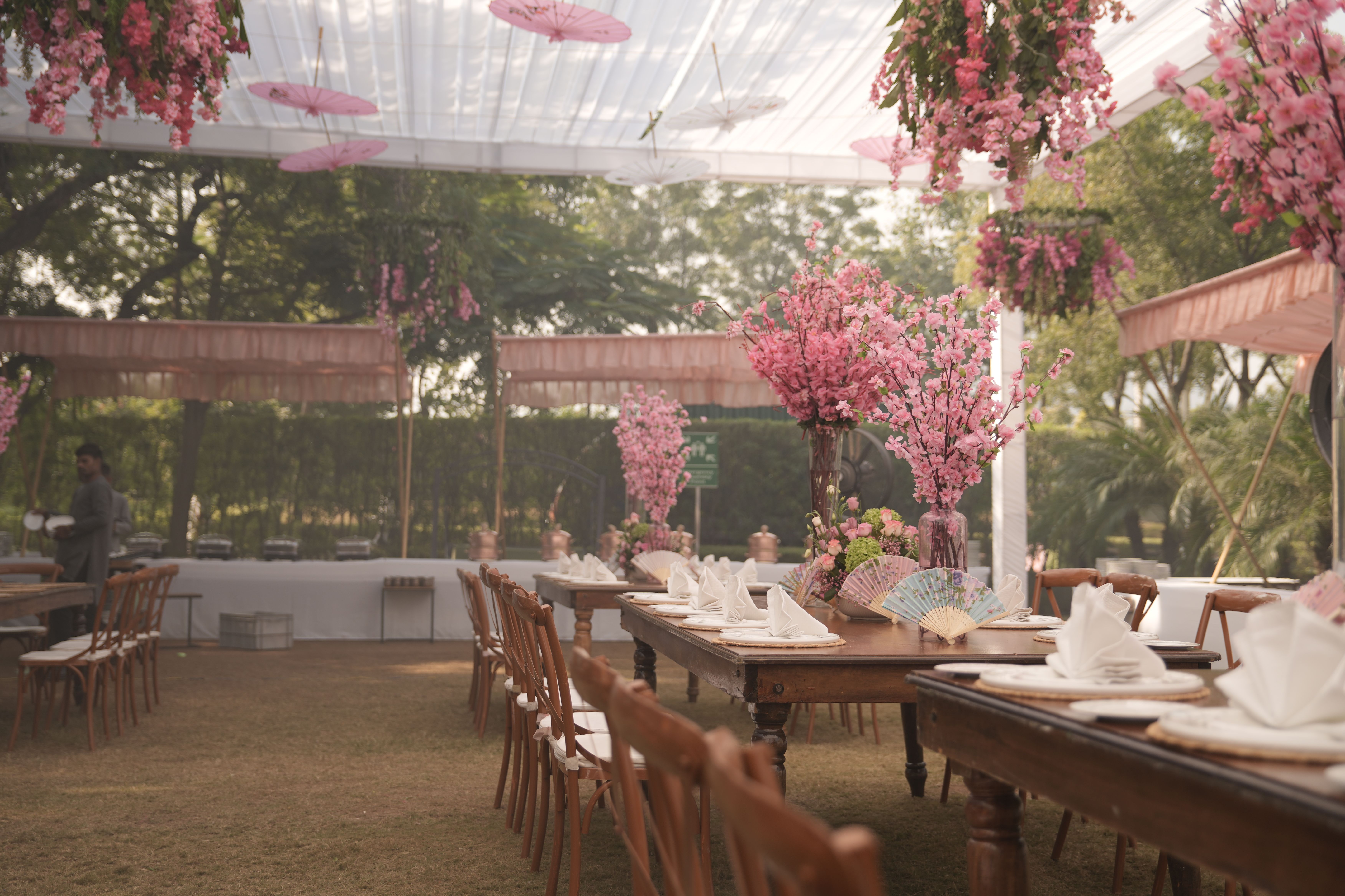 Elegant Outdoor Indian Wedding Decoration in Delhi · Free Stock Photo