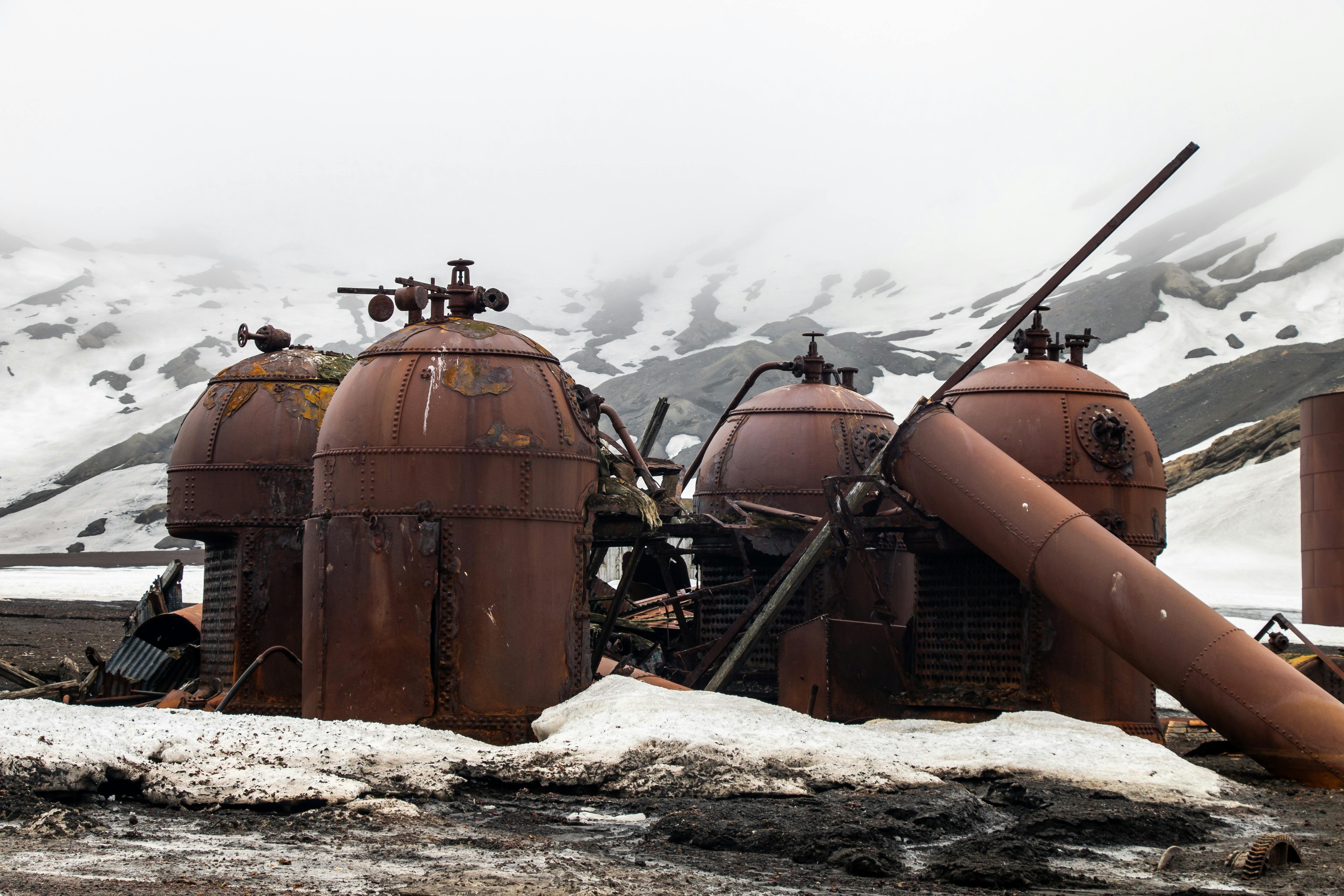 Rustic Relics of a Whaling Station in Antarctica · Free Stock Photo