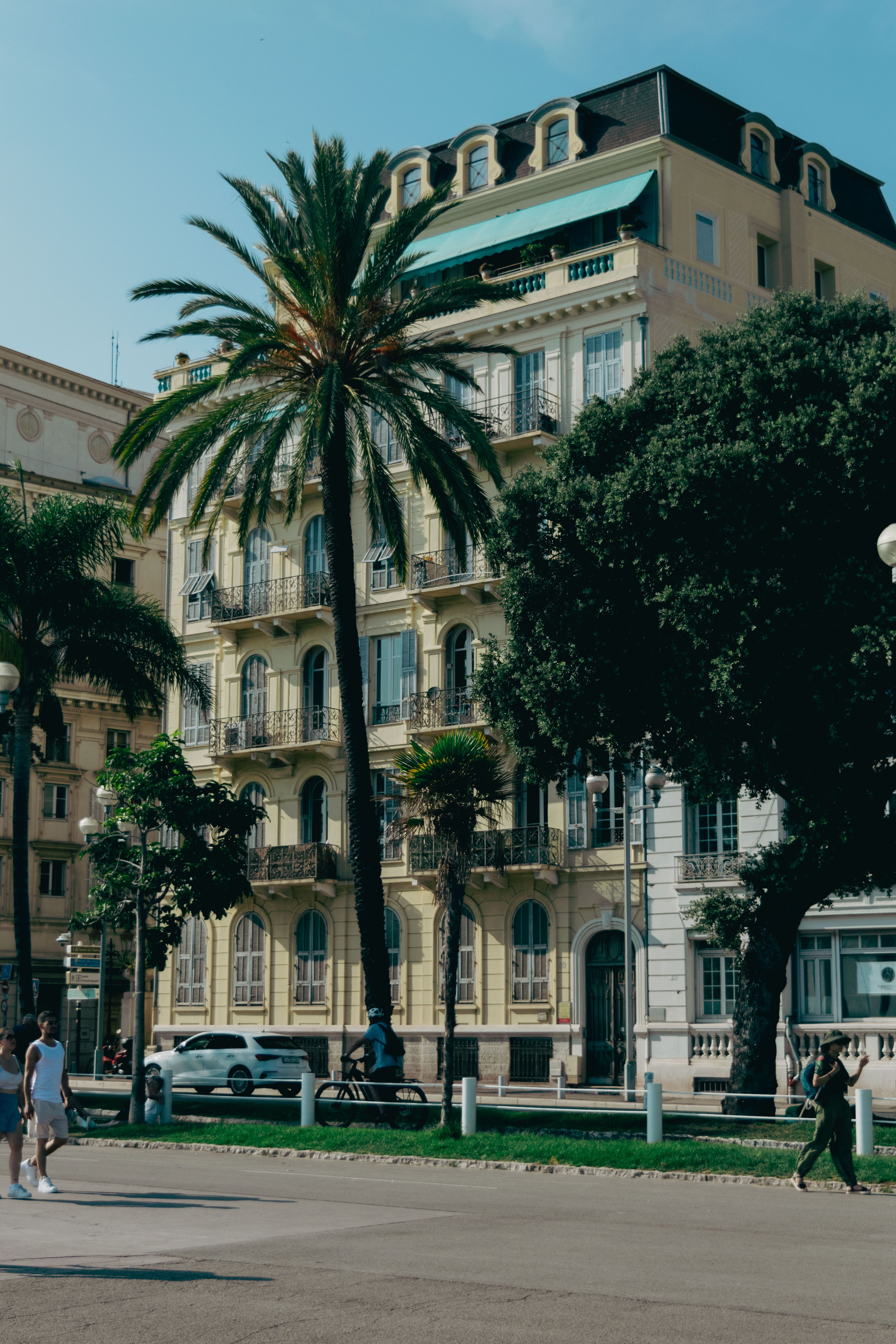 Beautiful Aerial View of Nice, French Riviera Coastline · Free Stock Photo