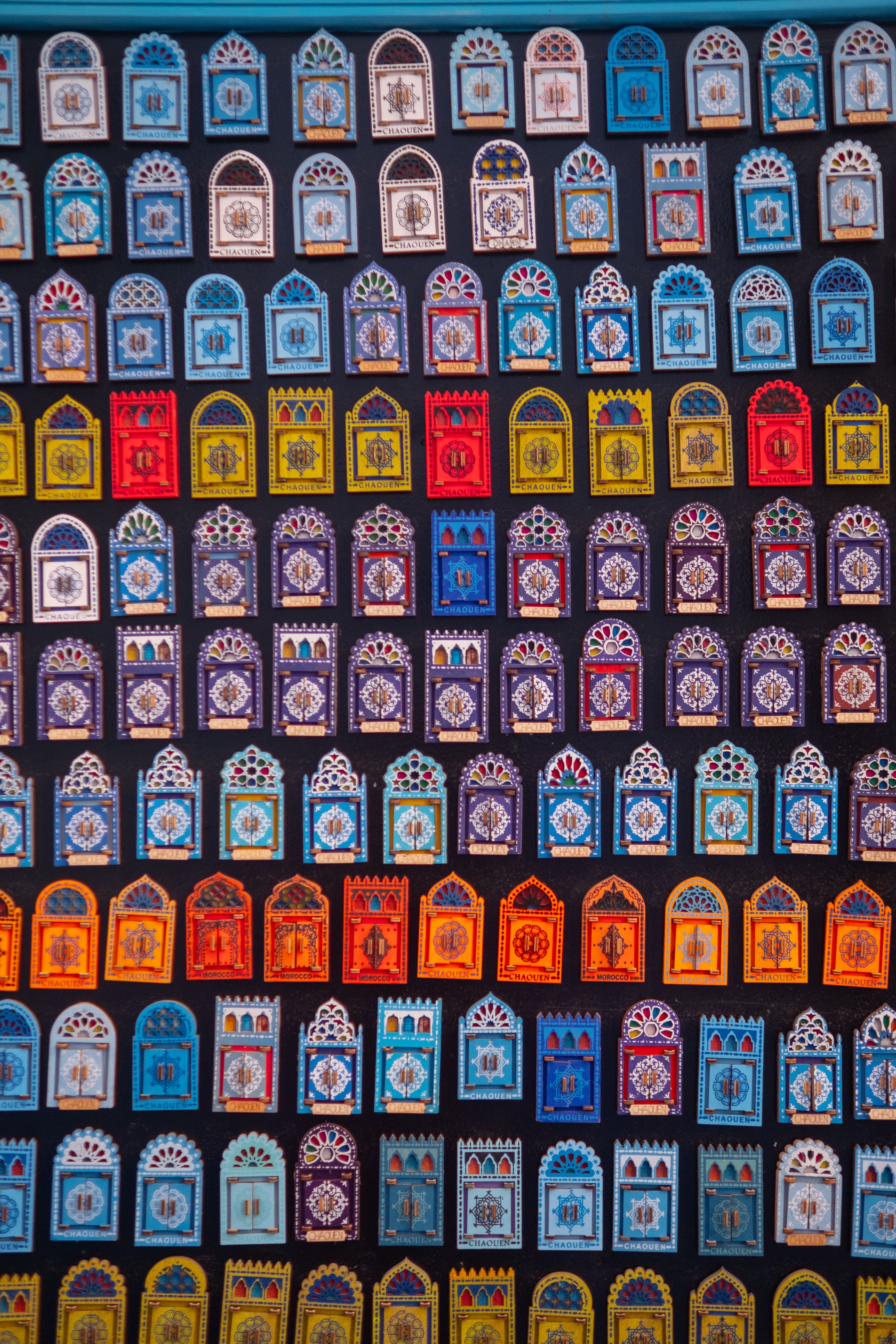 Colorful Moroccan Tile Art Display · Free Stock Photo