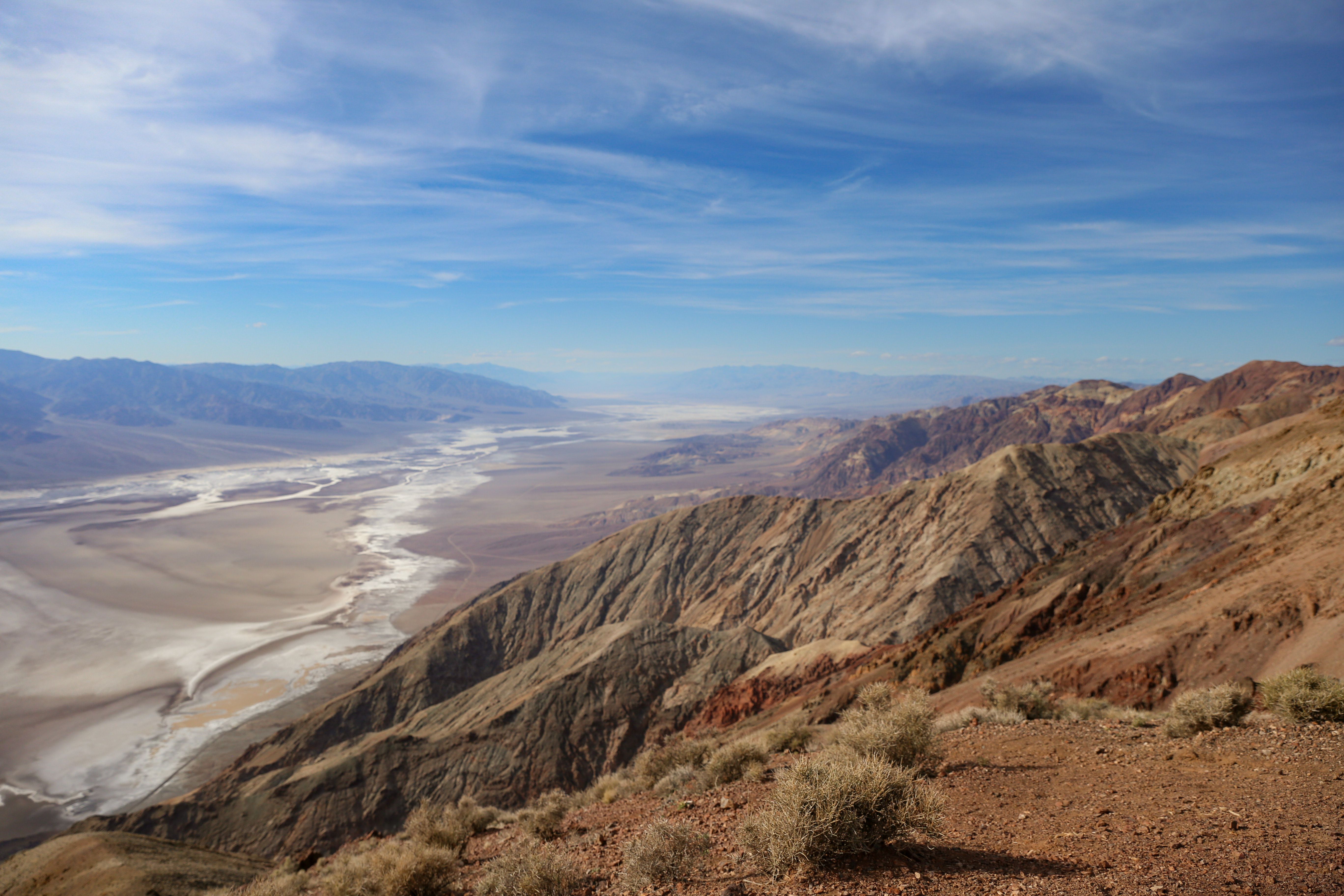 Stunning View of Death Valley National Park Landscape · Free Stock Photo