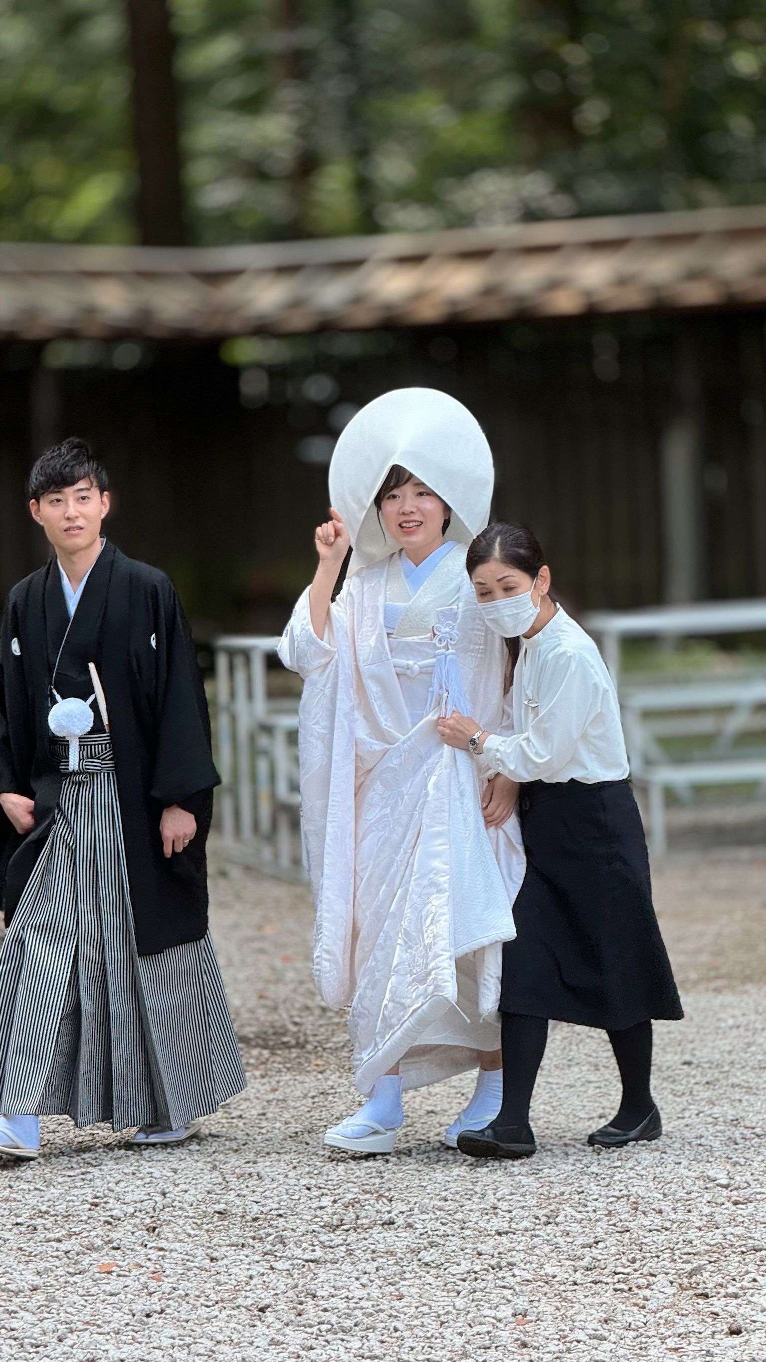 Traditional Japanese Wedding Attire in Nara · Free Stock Photo