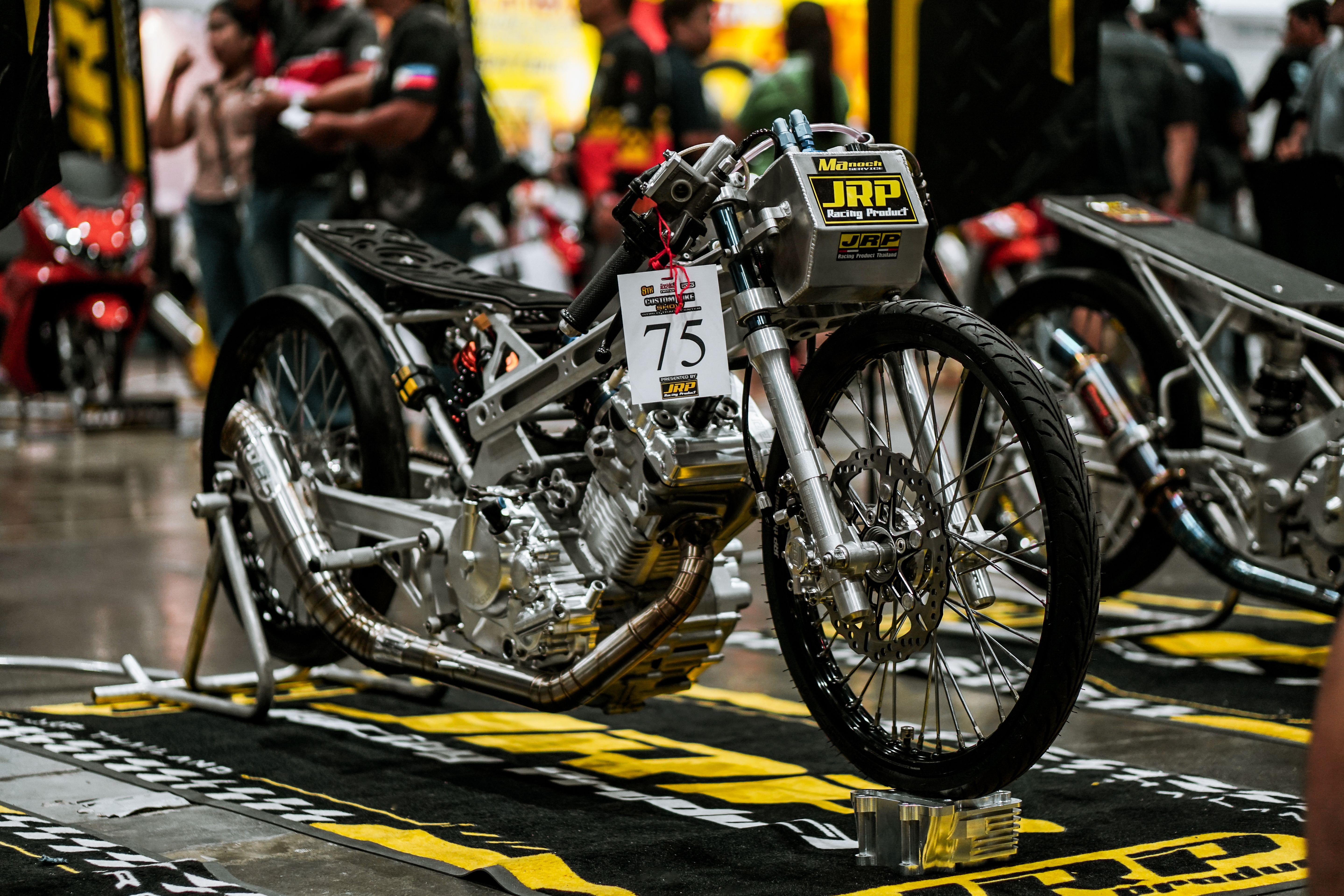 Custom Motorcycle at Pasay Metro Manila Auto Show · Free Stock Photo