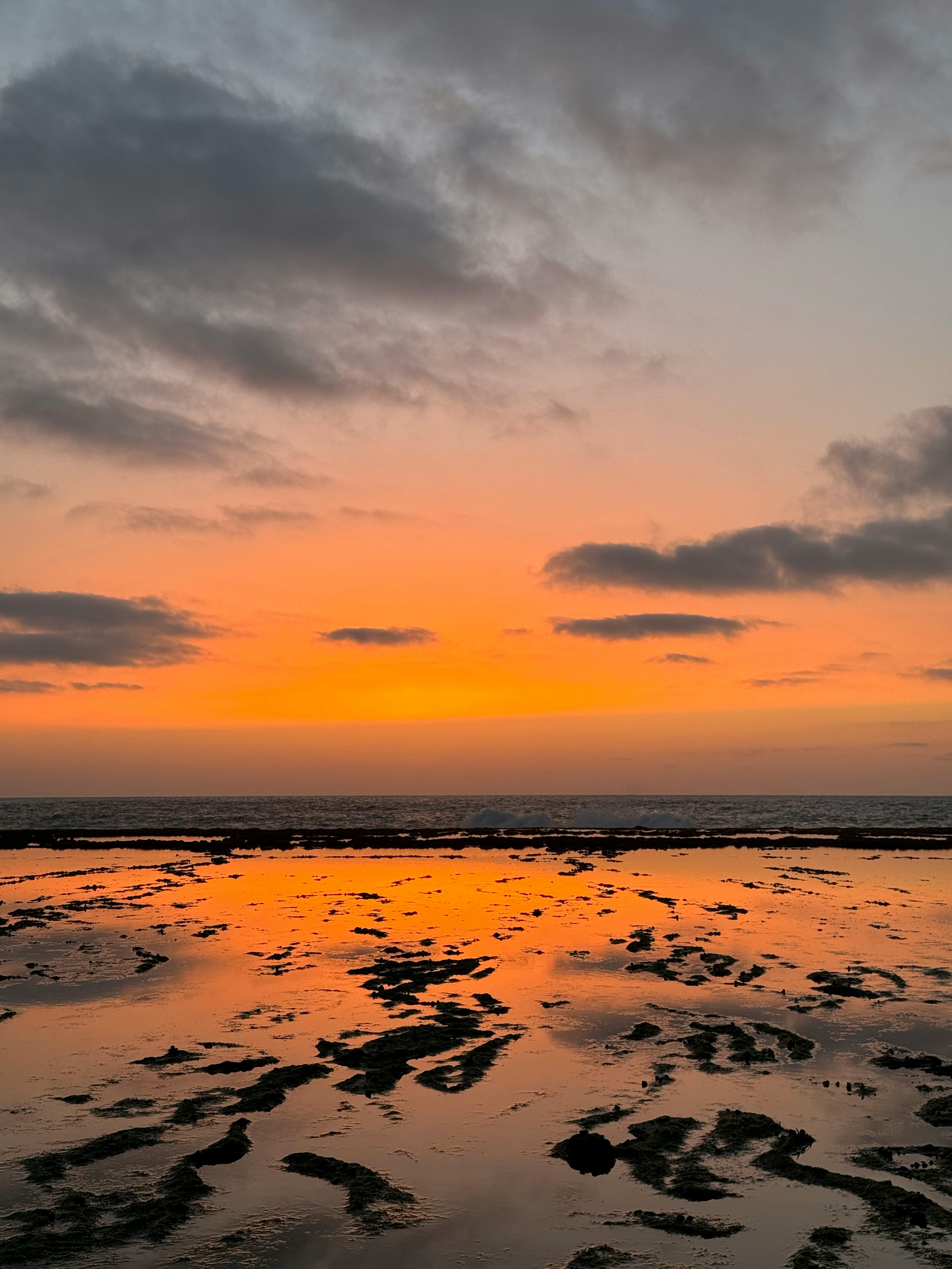 Stunning Sunset Over Moroccan Sea Landscape · Free Stock Photo