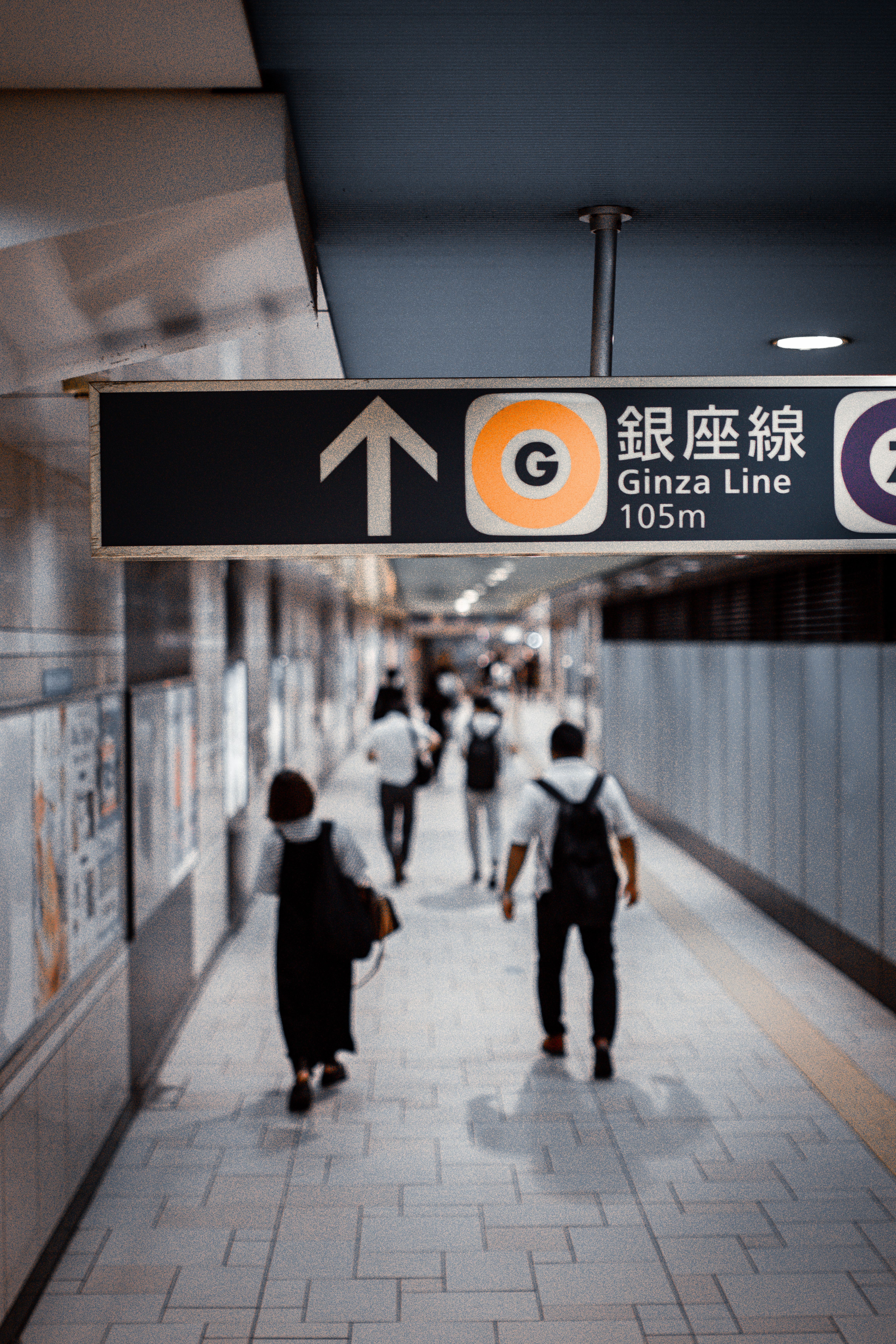Commuters Walking in Tokyo Subway Passage · Free Stock Photo