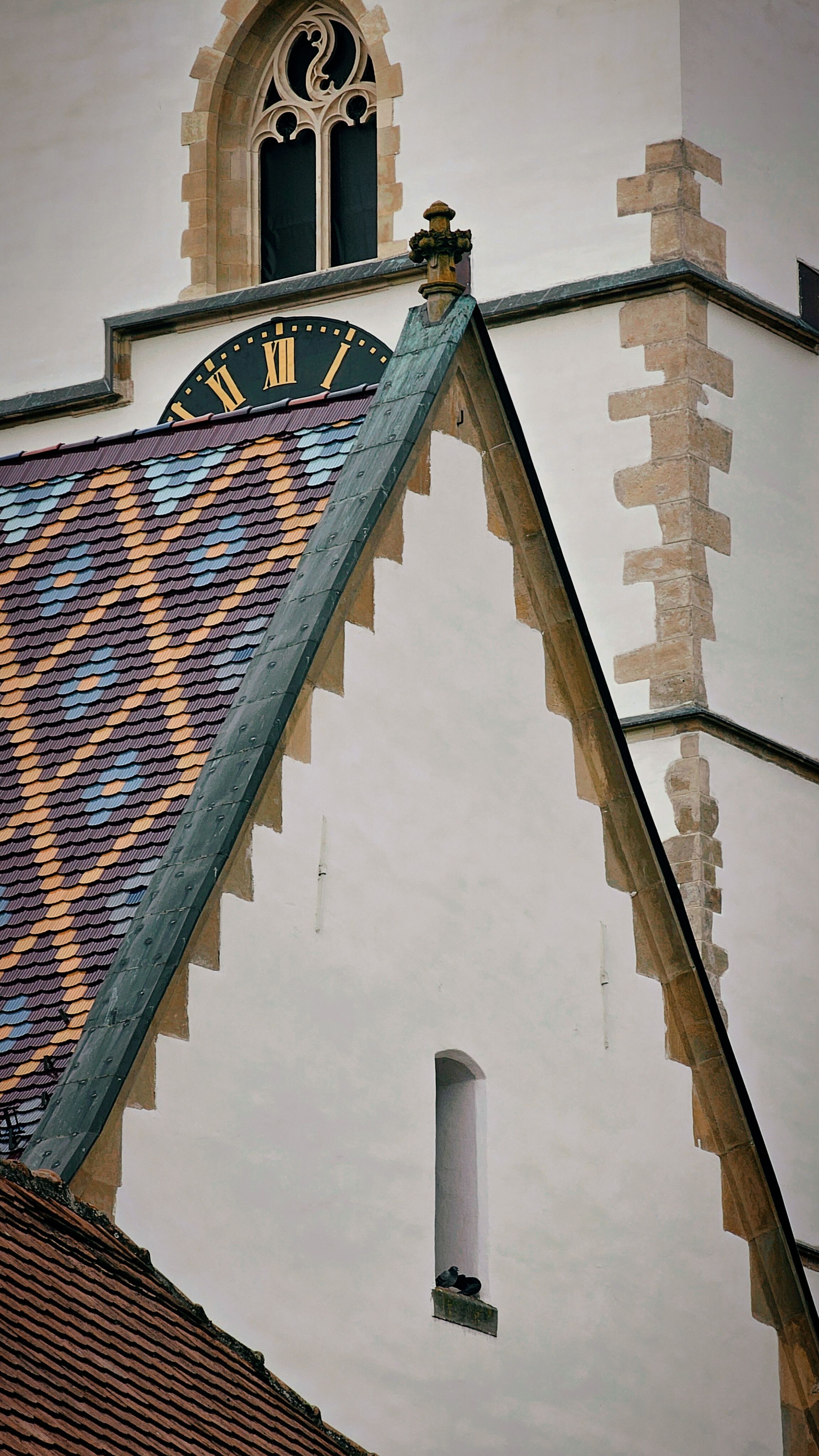 Detalle Arquitectónico Del Techo De Una Iglesia Histórica · Foto de ...