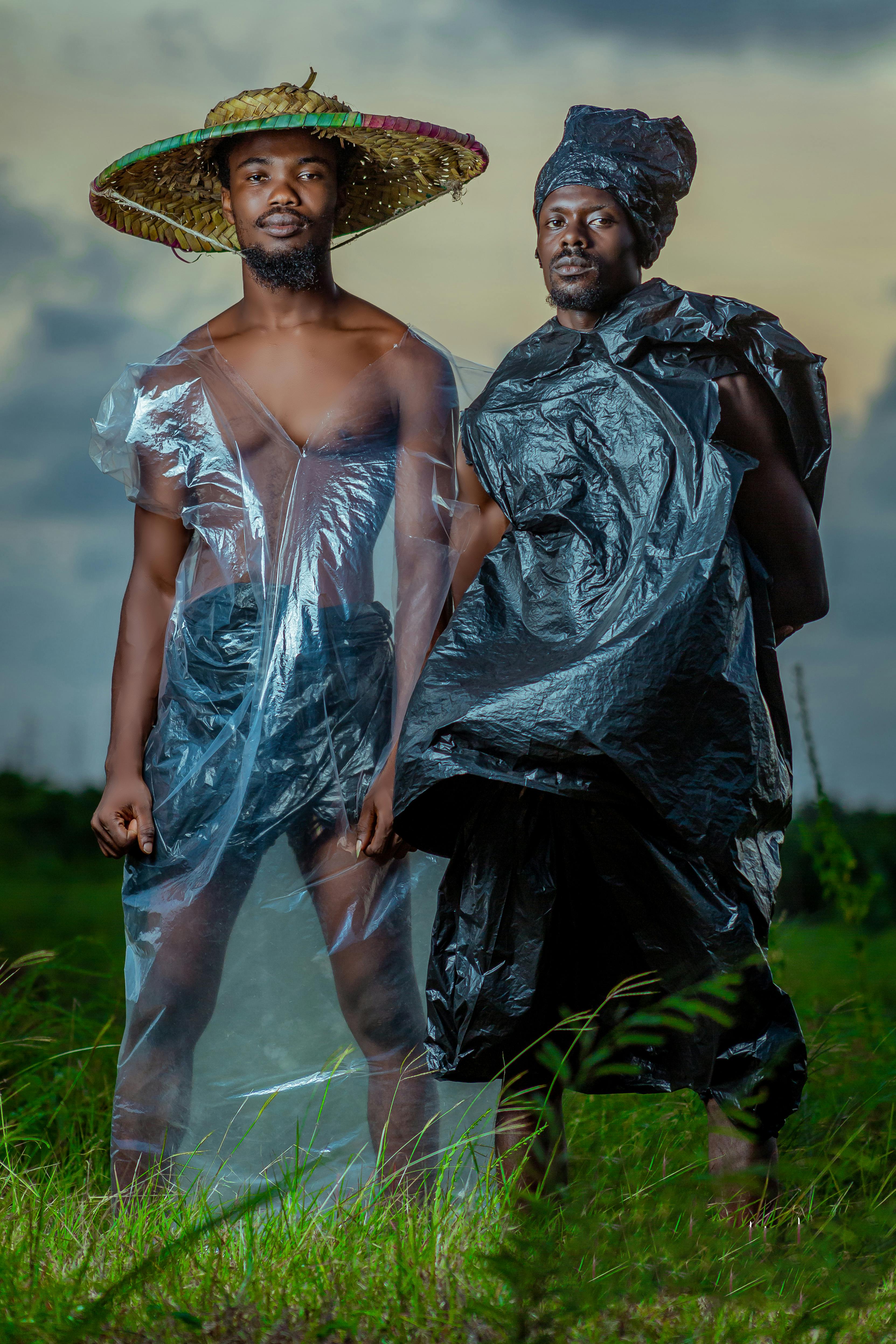 Creative Fashion Made from Recycled Materials · Free Stock Photo