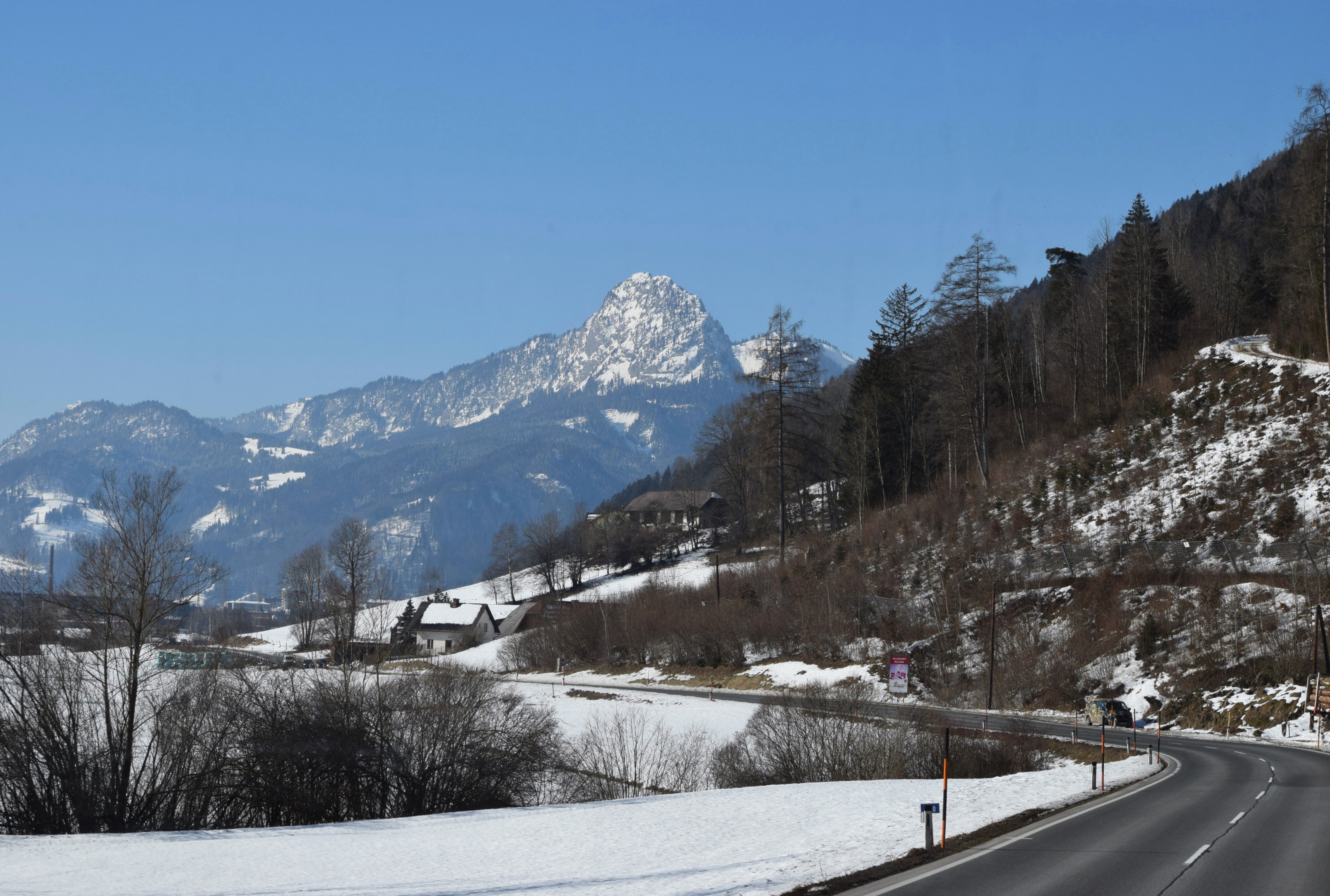Scenic Winter Landscape in Austrian Alps · Free Stock Photo