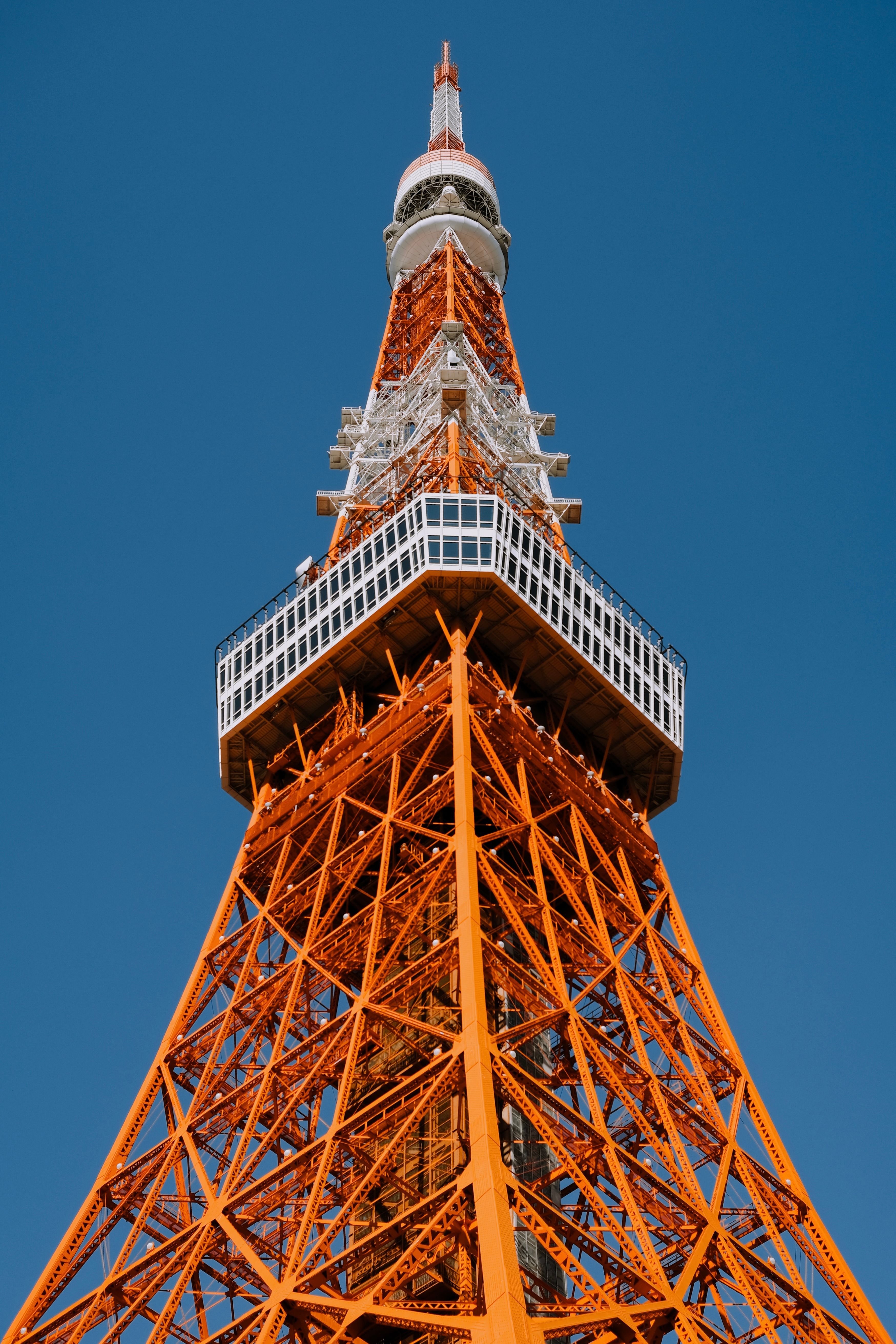 Bottom View of Tokyo Tower · Free Stock Photo