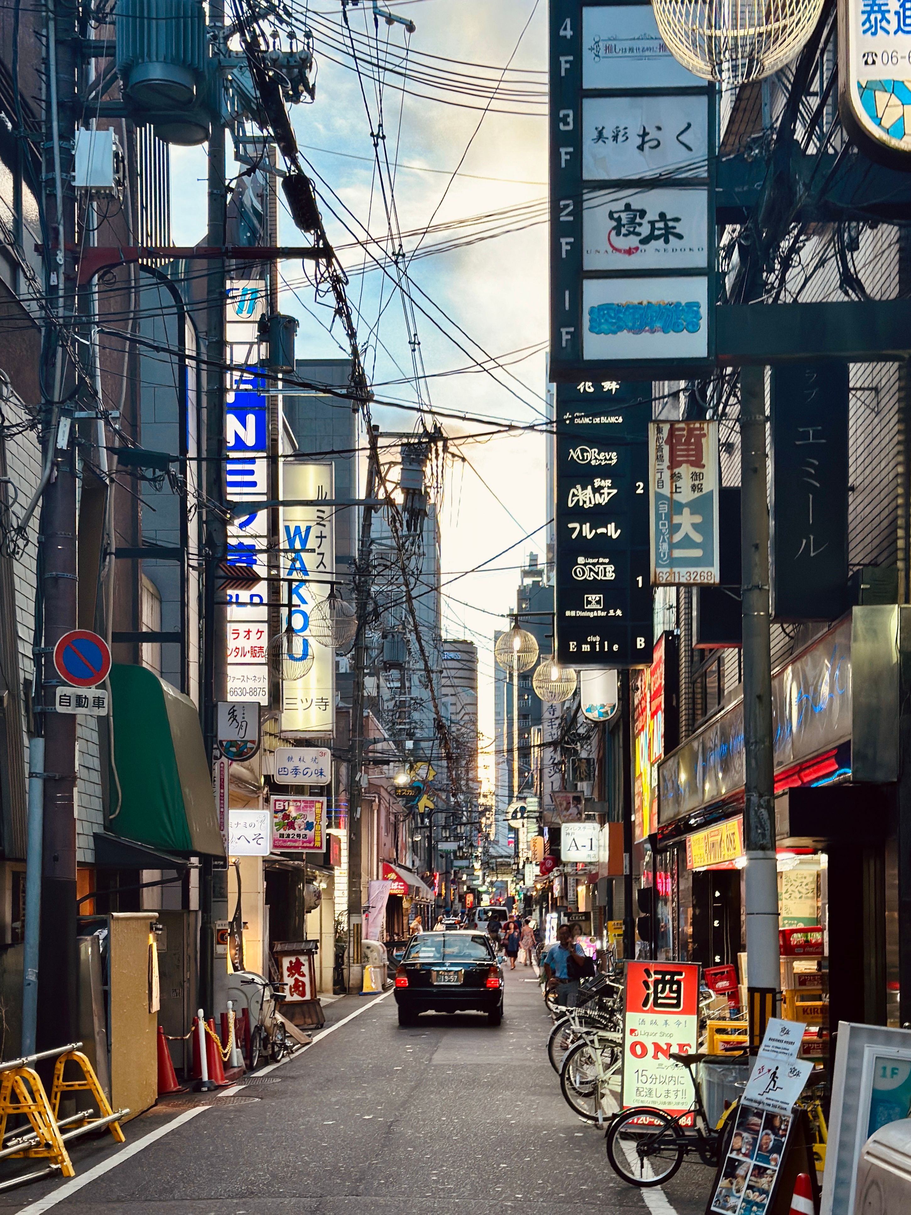 Vibrant Street Life in Osaka's Namba District · Free Stock Photo