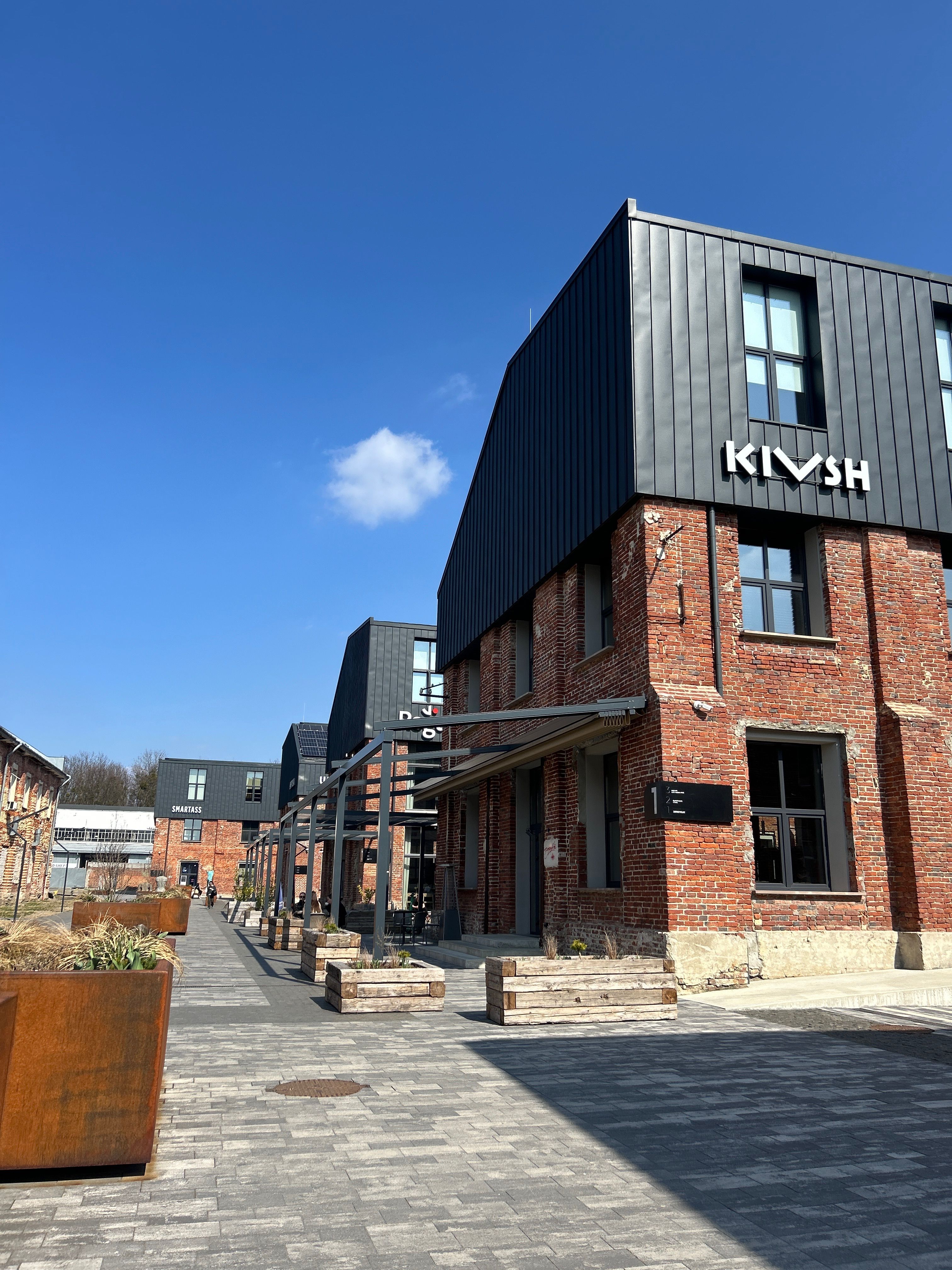 Architecture Brick Metal Facade