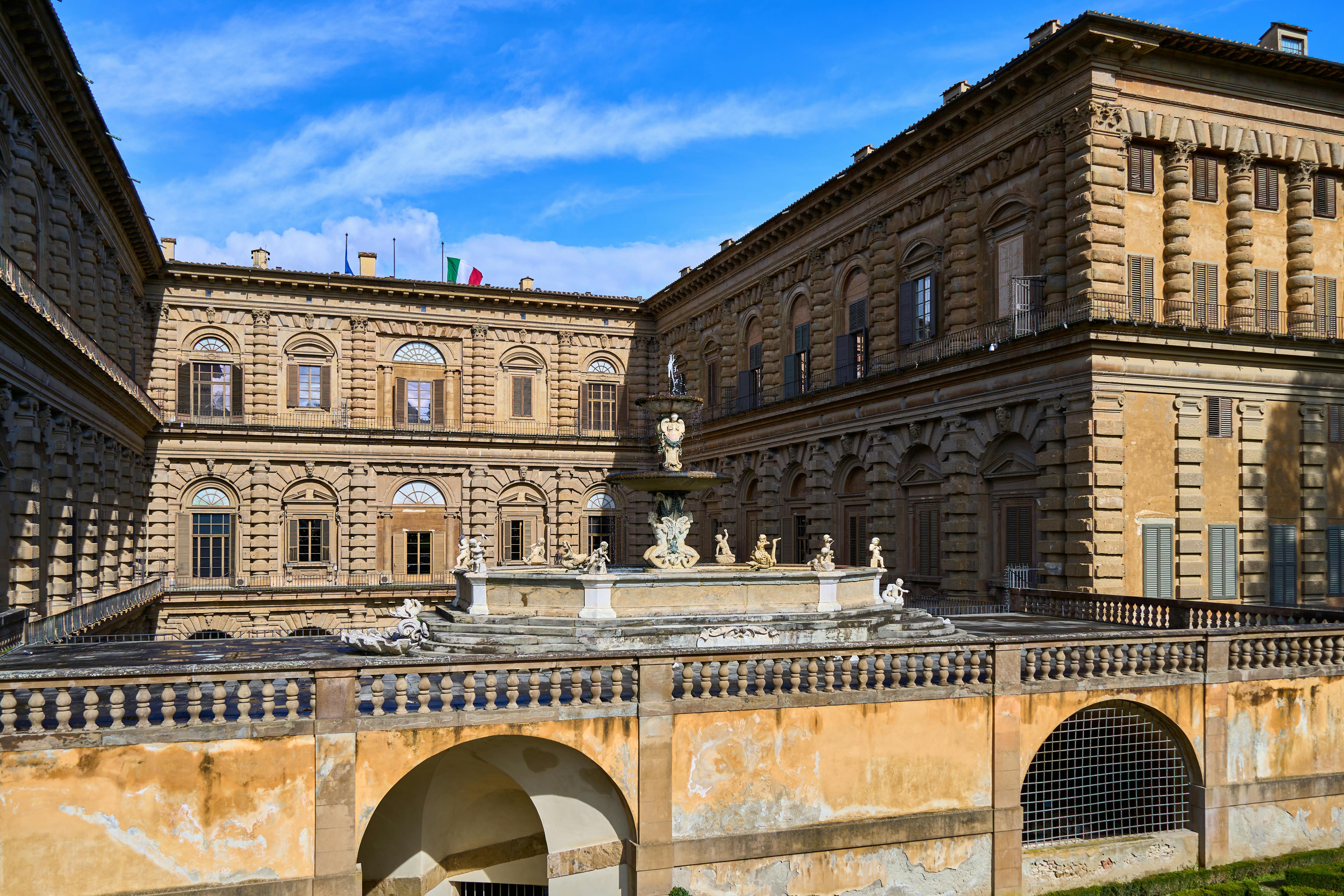 Patio Del Palacio Pitti En Florencia, Italia · Foto de stock gratuita