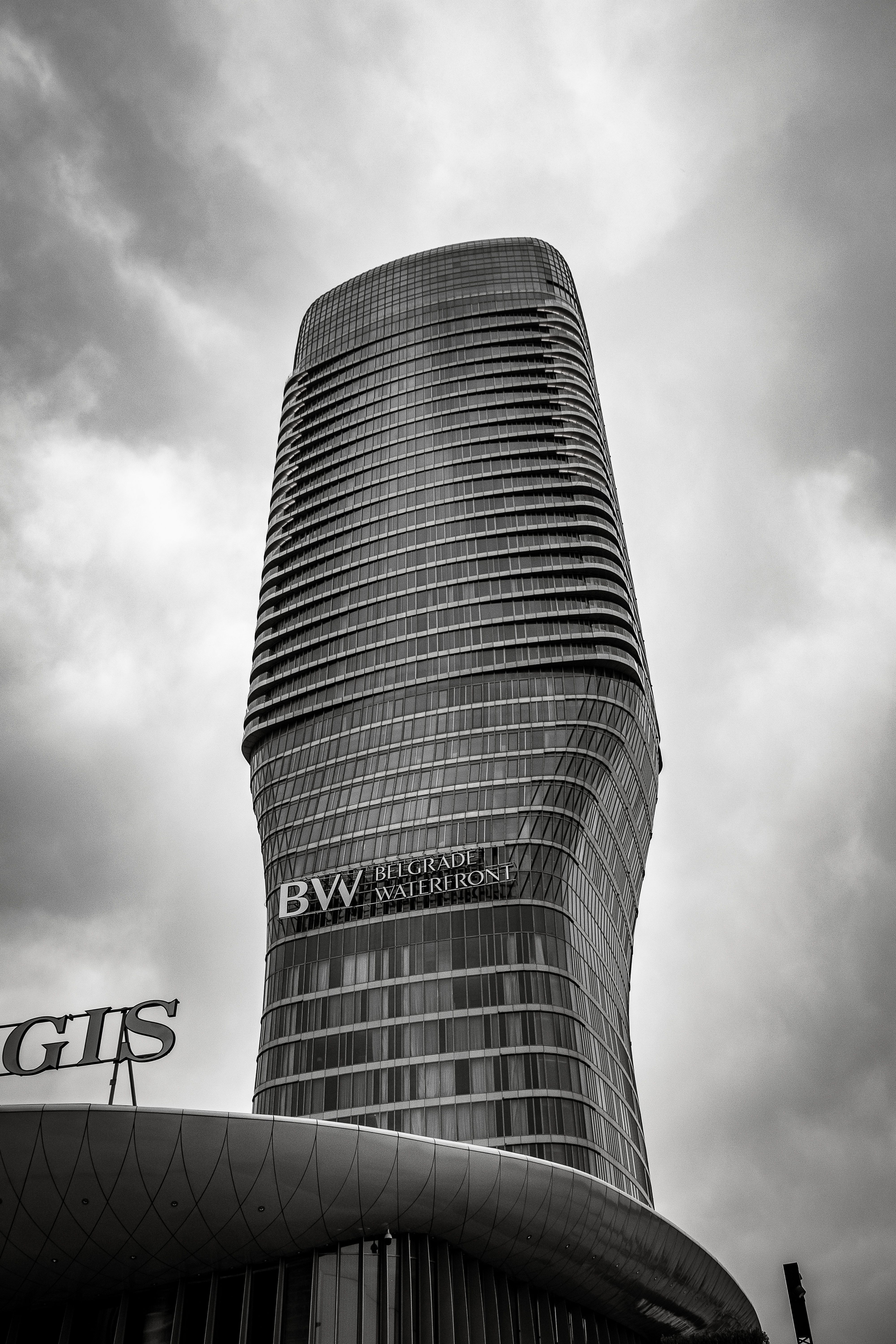 Modern Architecture of Belgrade Waterfront Tower · Free Stock Photo