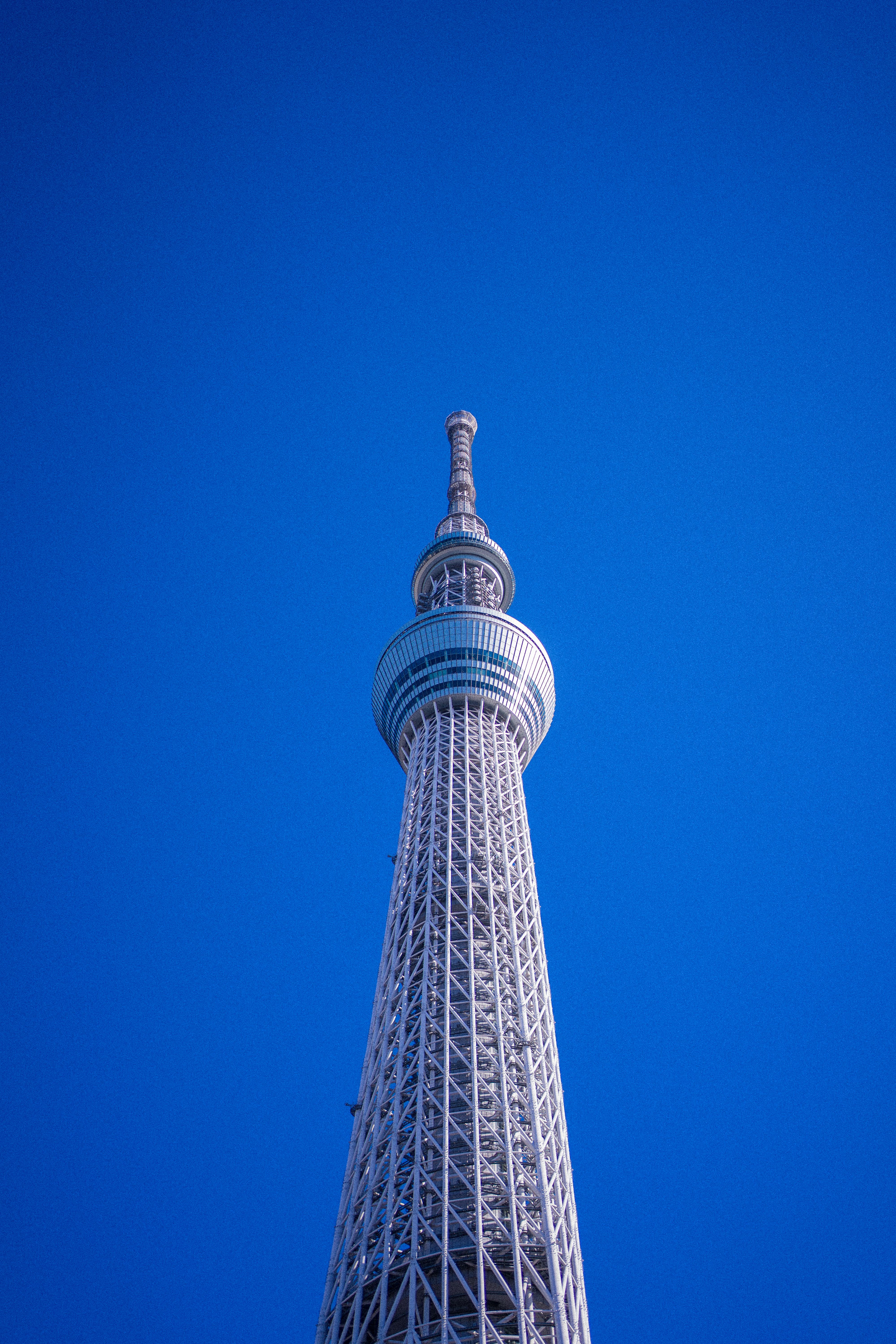 Tokyo Skytree Tower Against Clear Blue Sky · Free Stock Photo