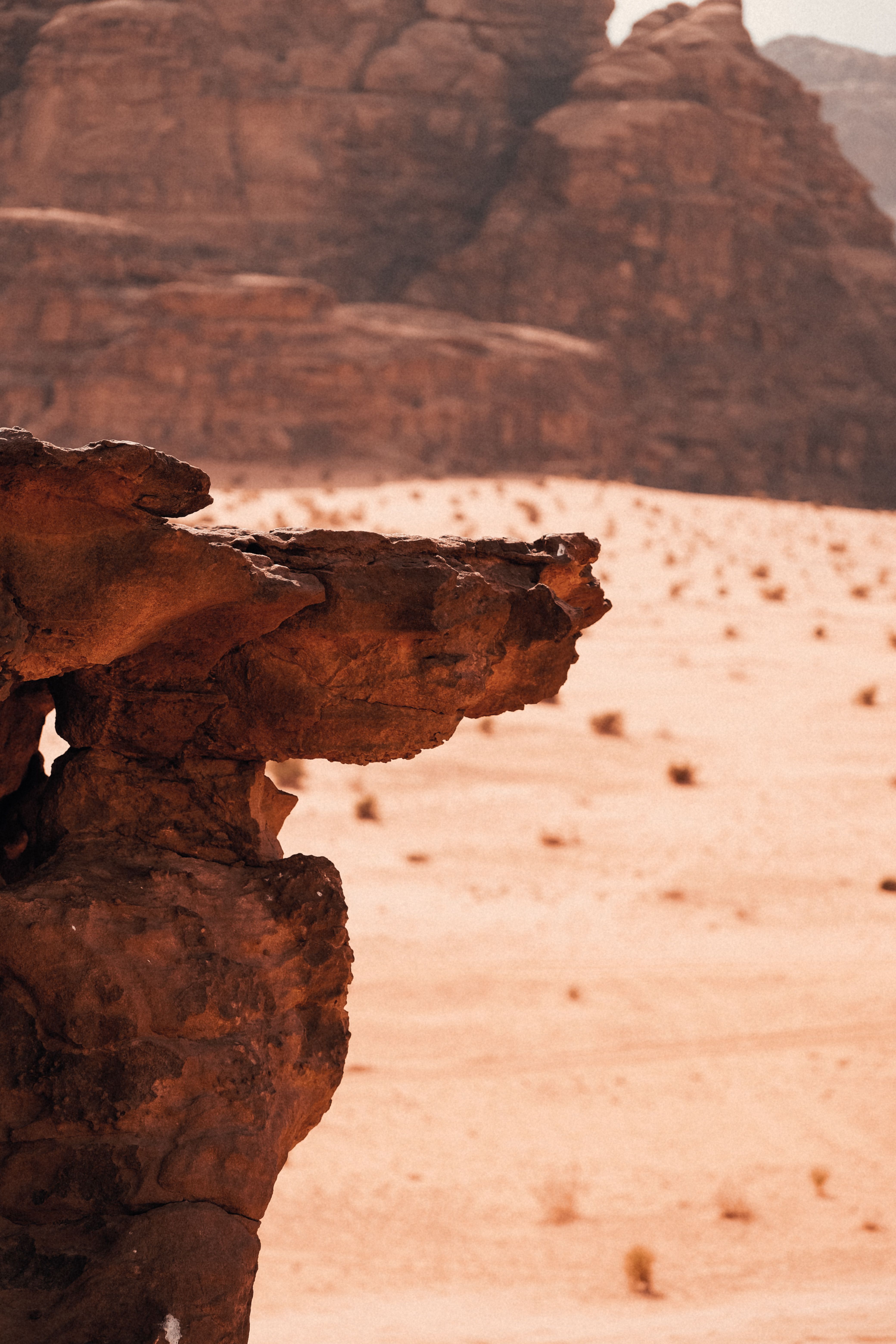 Stunning Desert Landscape in Aqaba, Jordan · Free Stock Photo