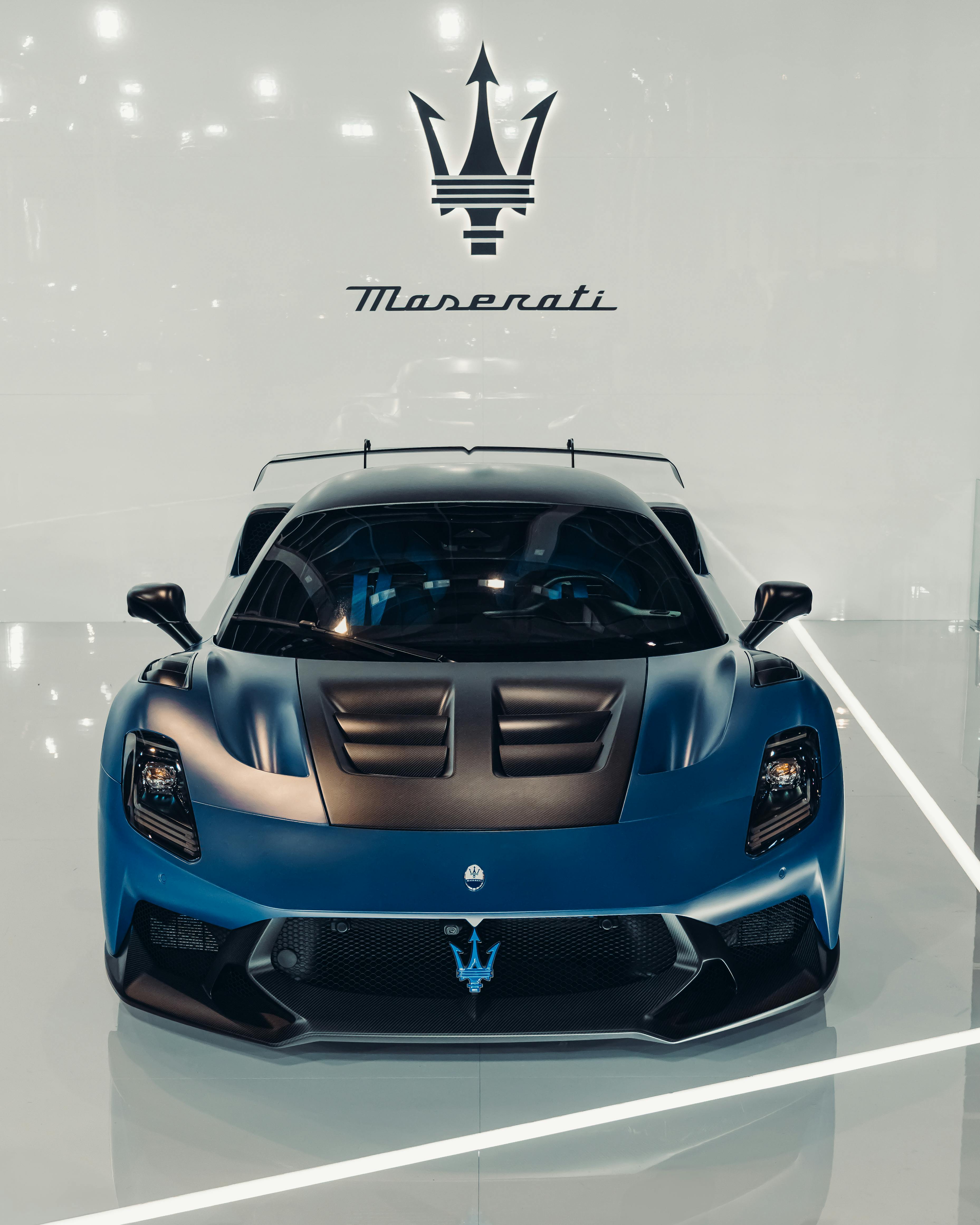 Maserati Supercar Display at Belgrade Auto Show · Free Stock Photo