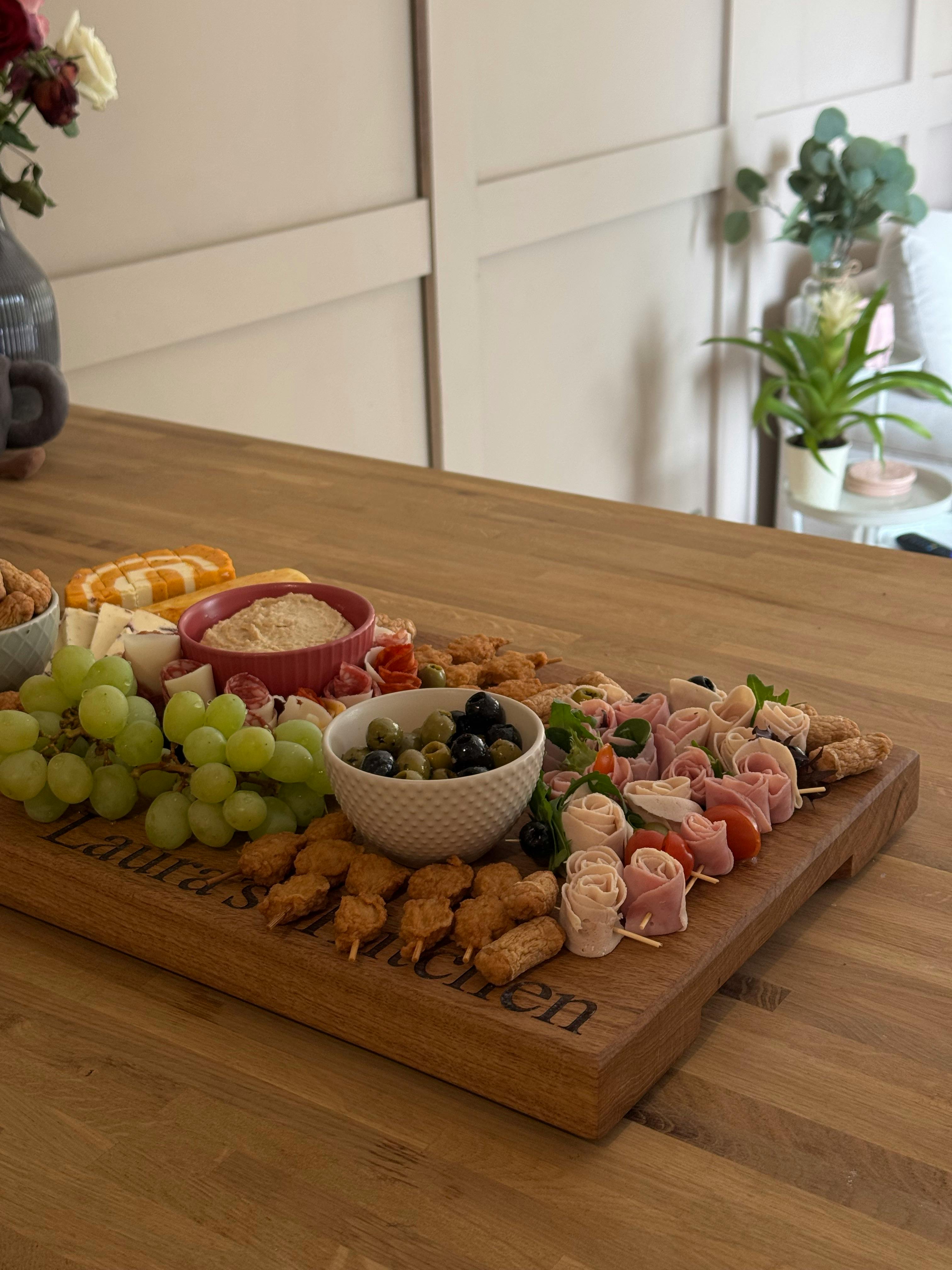 Gourmet Cheese and Charcuterie Board Setup · Free Stock Photo
