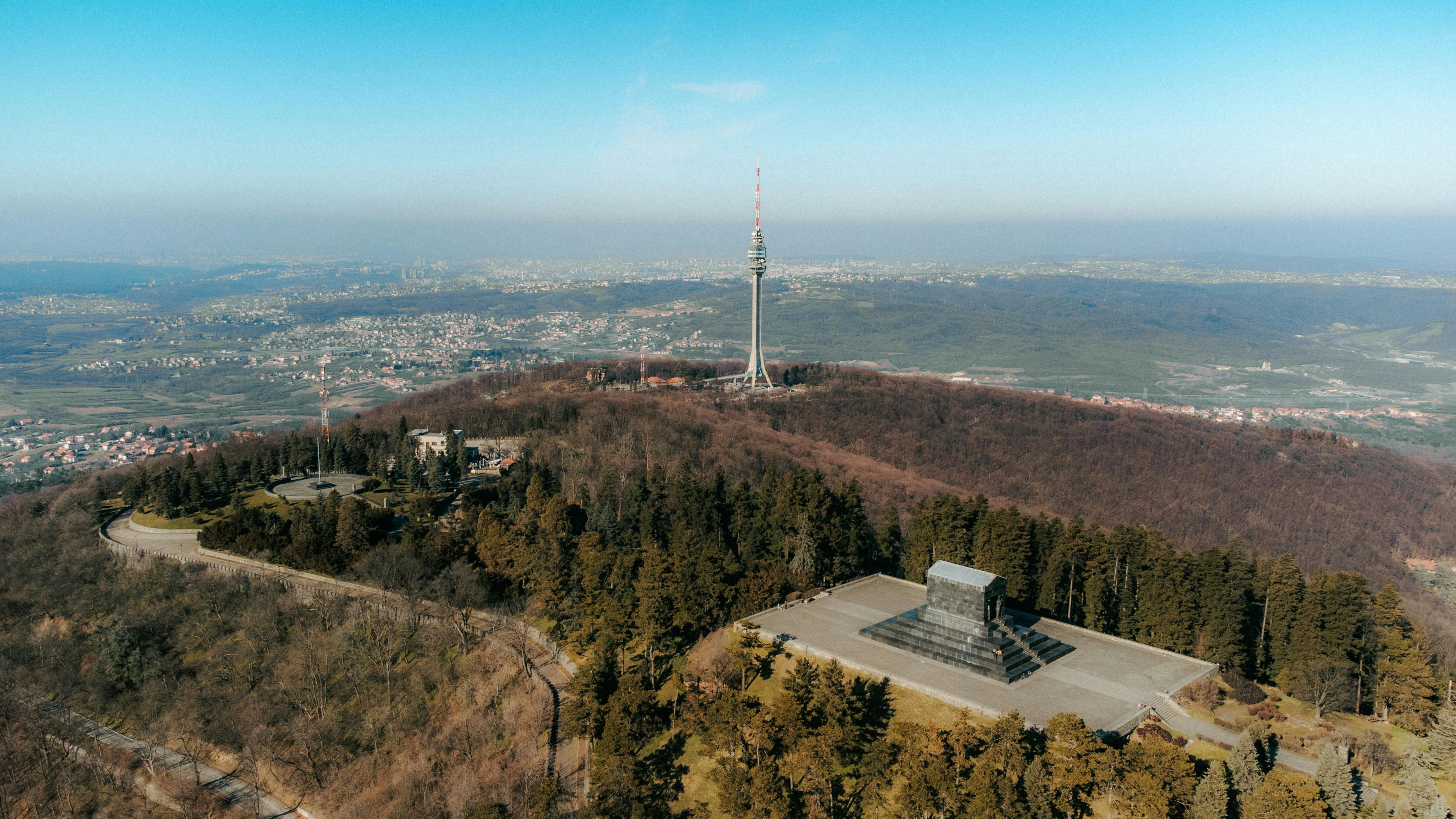 Belgrade Aerial View With A Road Photos, Download The BEST Free ...