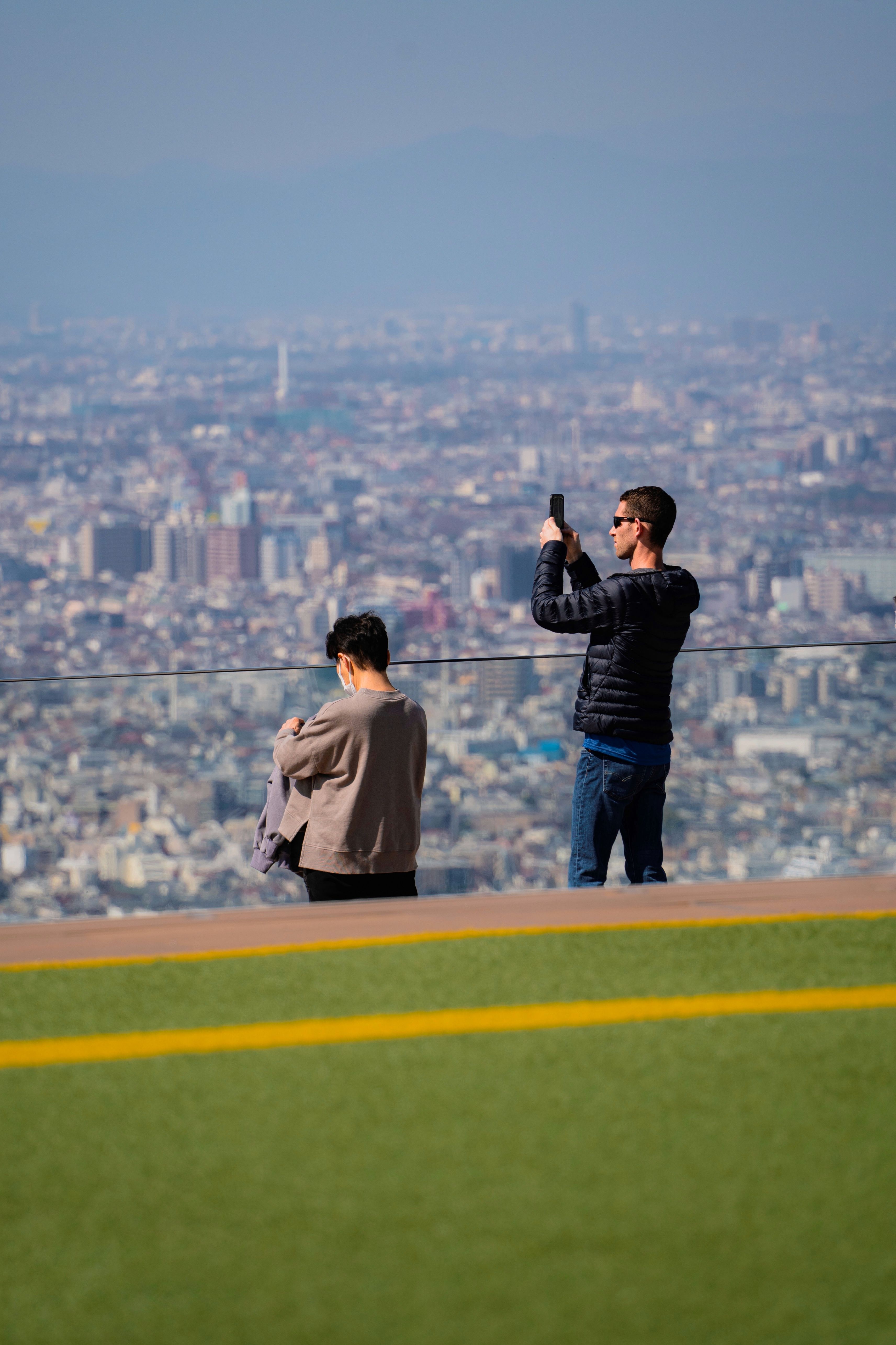 Capturando El Bullicioso Horizonte De Shibuya Desde Arriba · Foto de ...