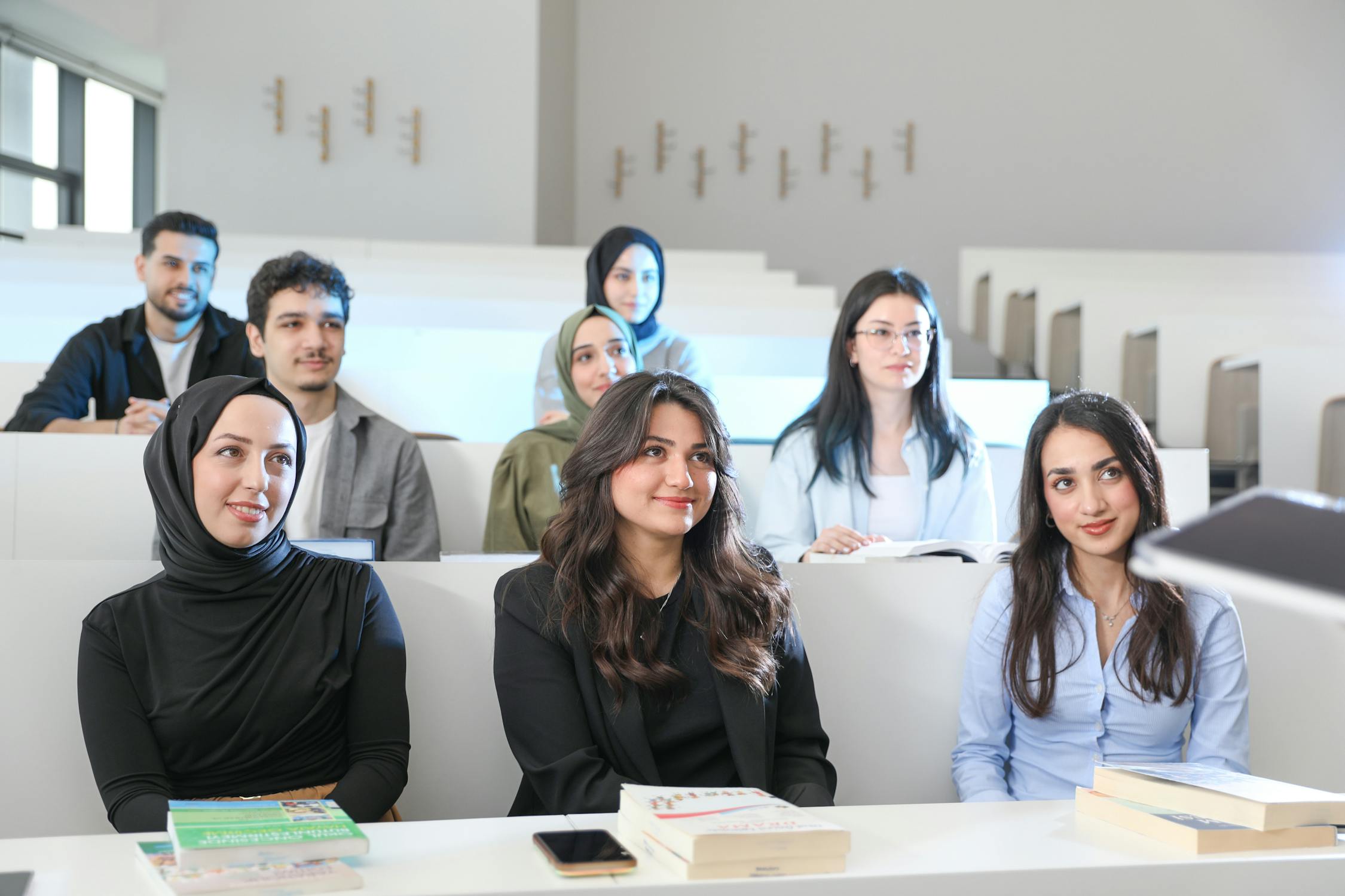 Diverse University Students Attending Lecture · Free Stock Photo Diverse University Students Attending Lecture · Free Stock Photo