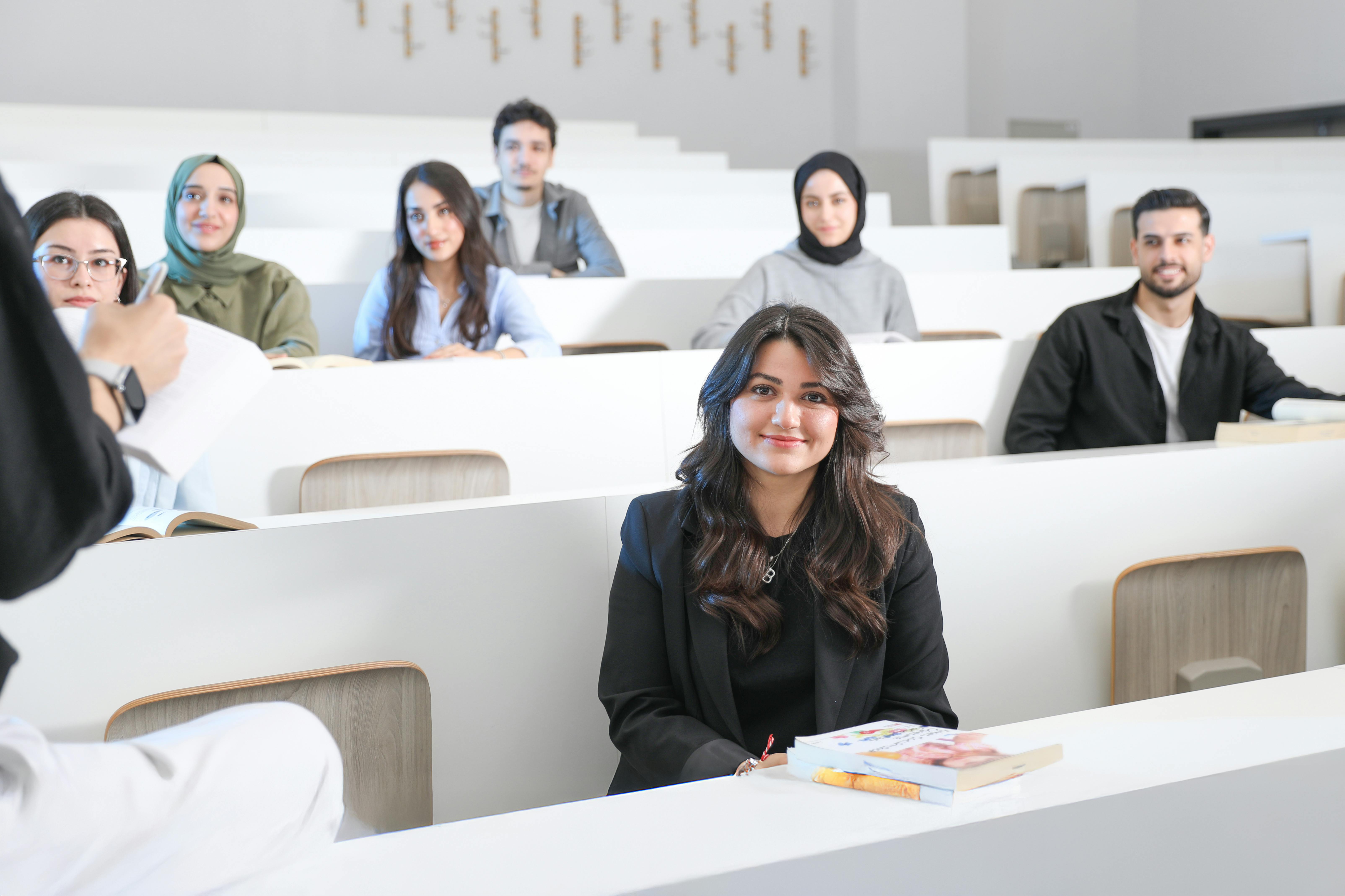 University Lecture Hall with Diverse Students · Free Stock Photo