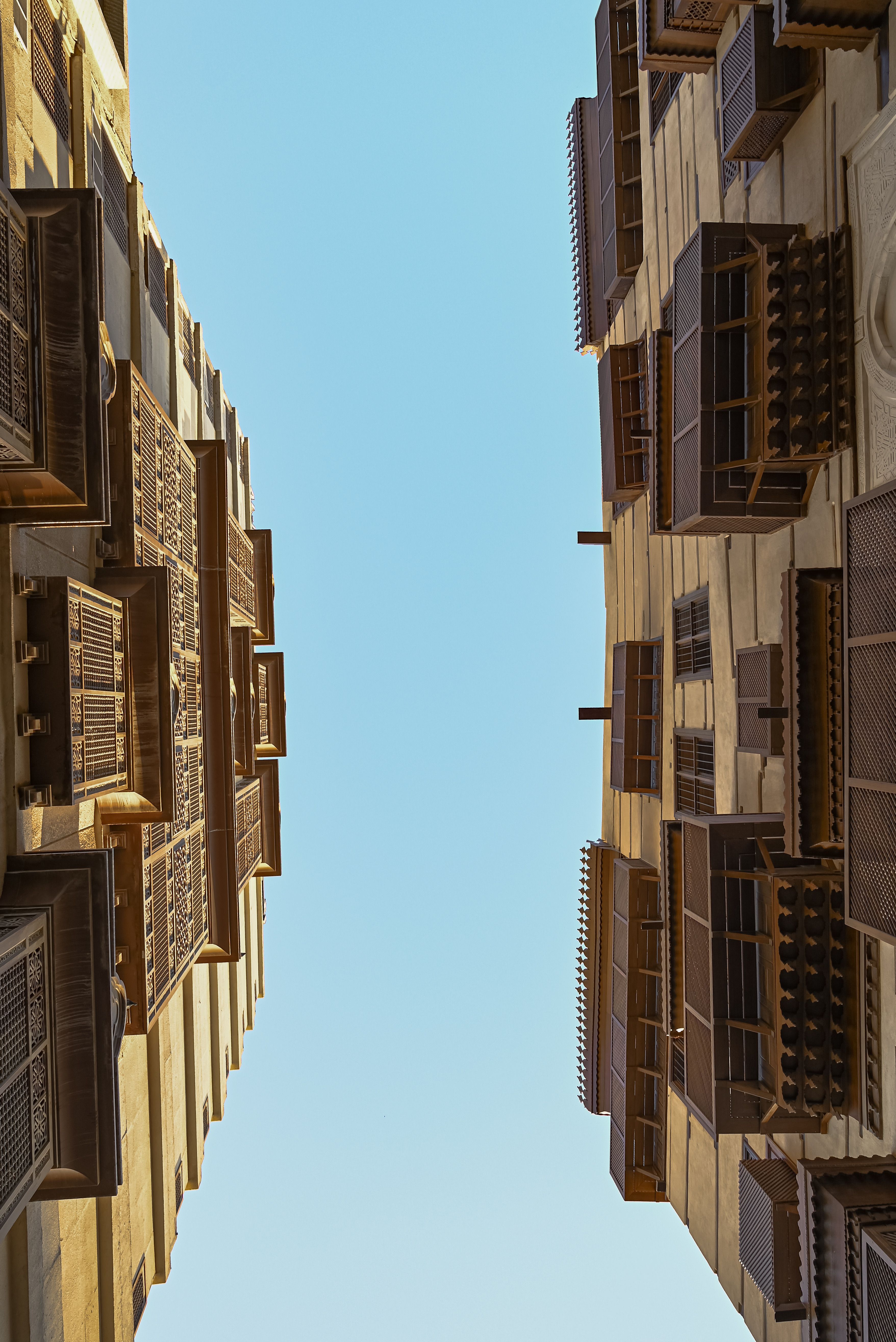 Traditional Architecture with Mashrabiya Windows · Free Stock Photo