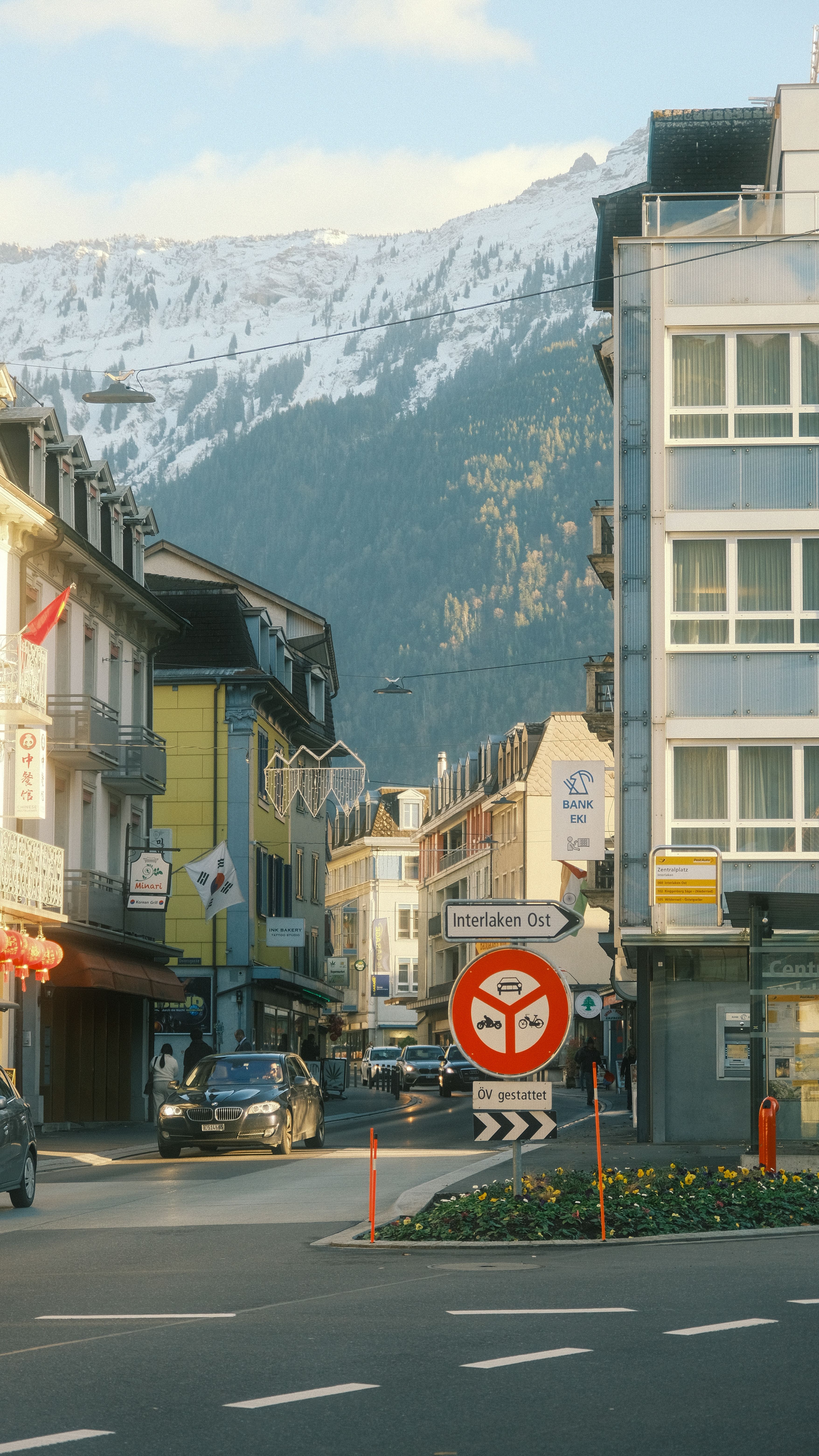 Scenic Street View in Interlaken, Switzerland · Free Stock Photo