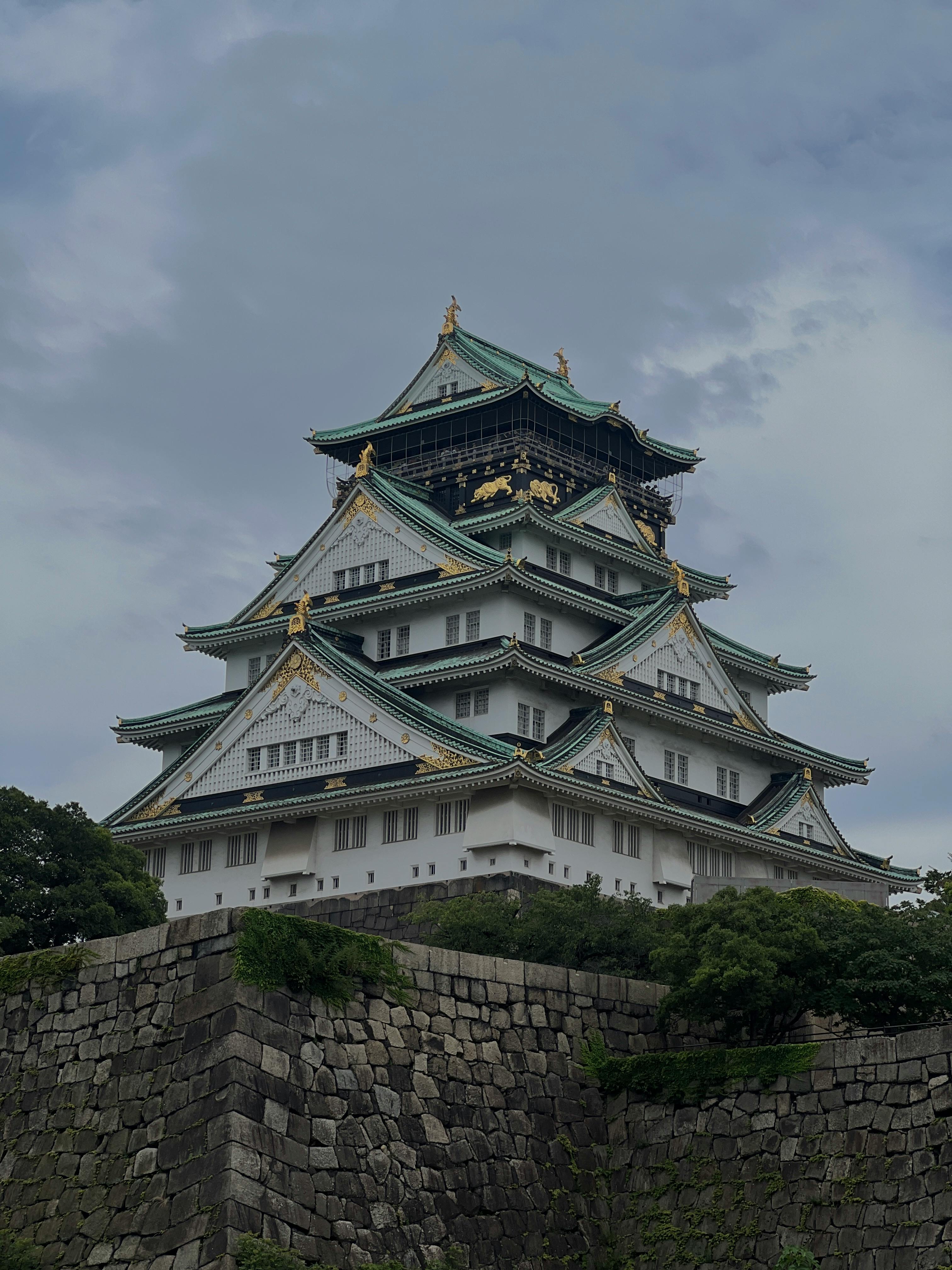 Majestic View of Osaka Castle in Japan · Free Stock Photo