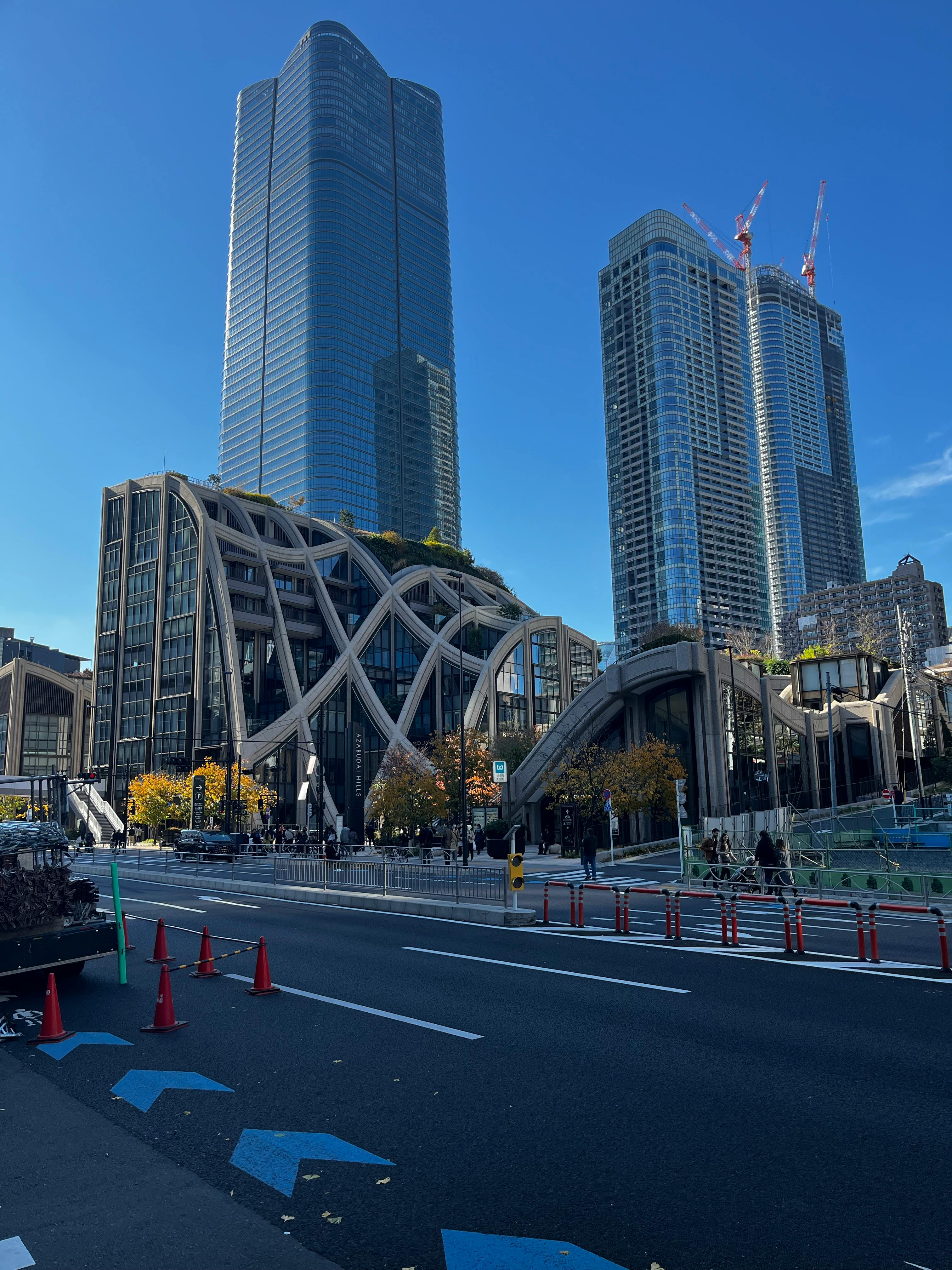 Modern Skyscrapers in Urban Tokyo Setting · Free Stock Photo