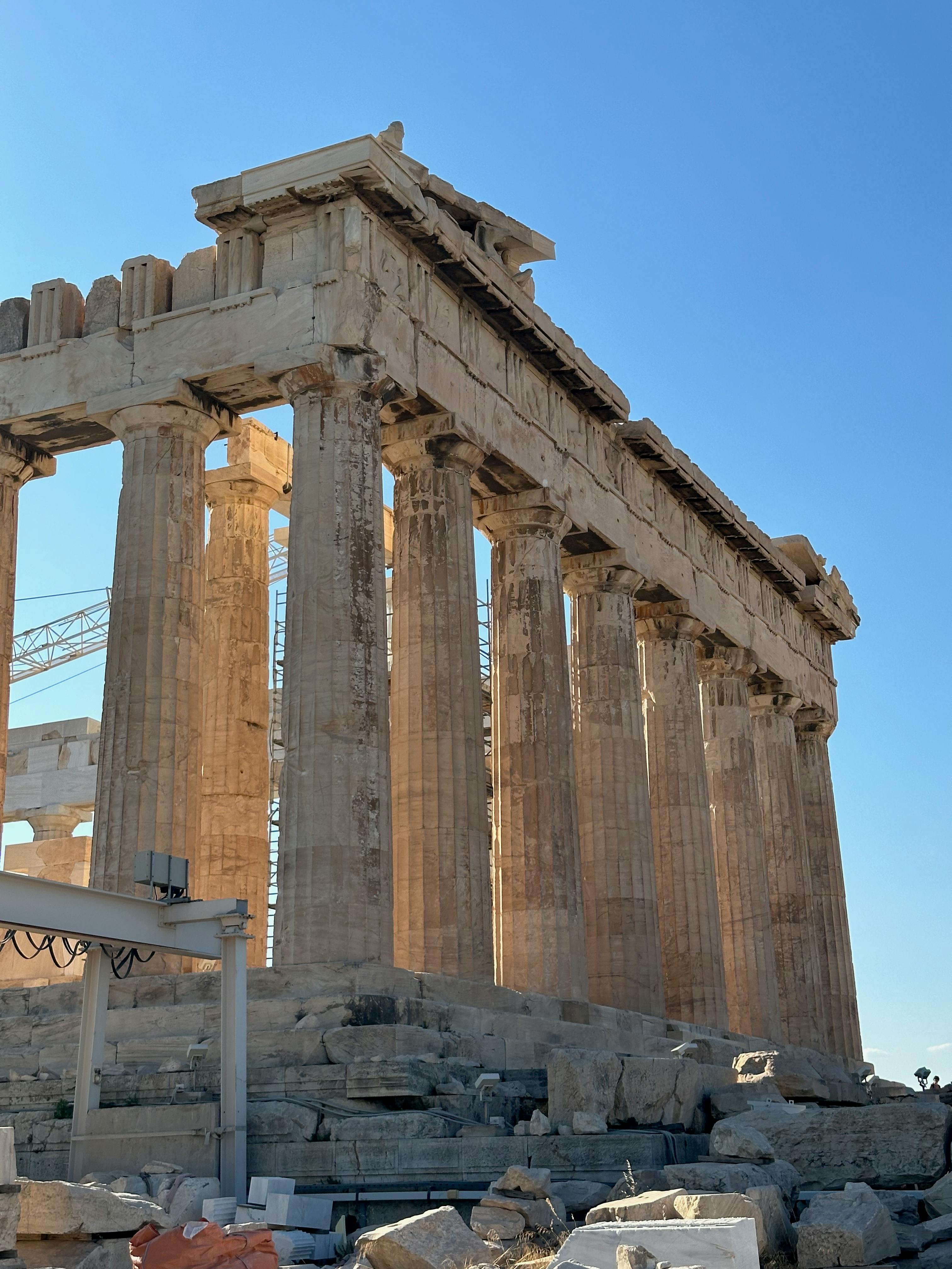 Low Angle Photograph of the Parthenon during Daytime · Free Stock Photo