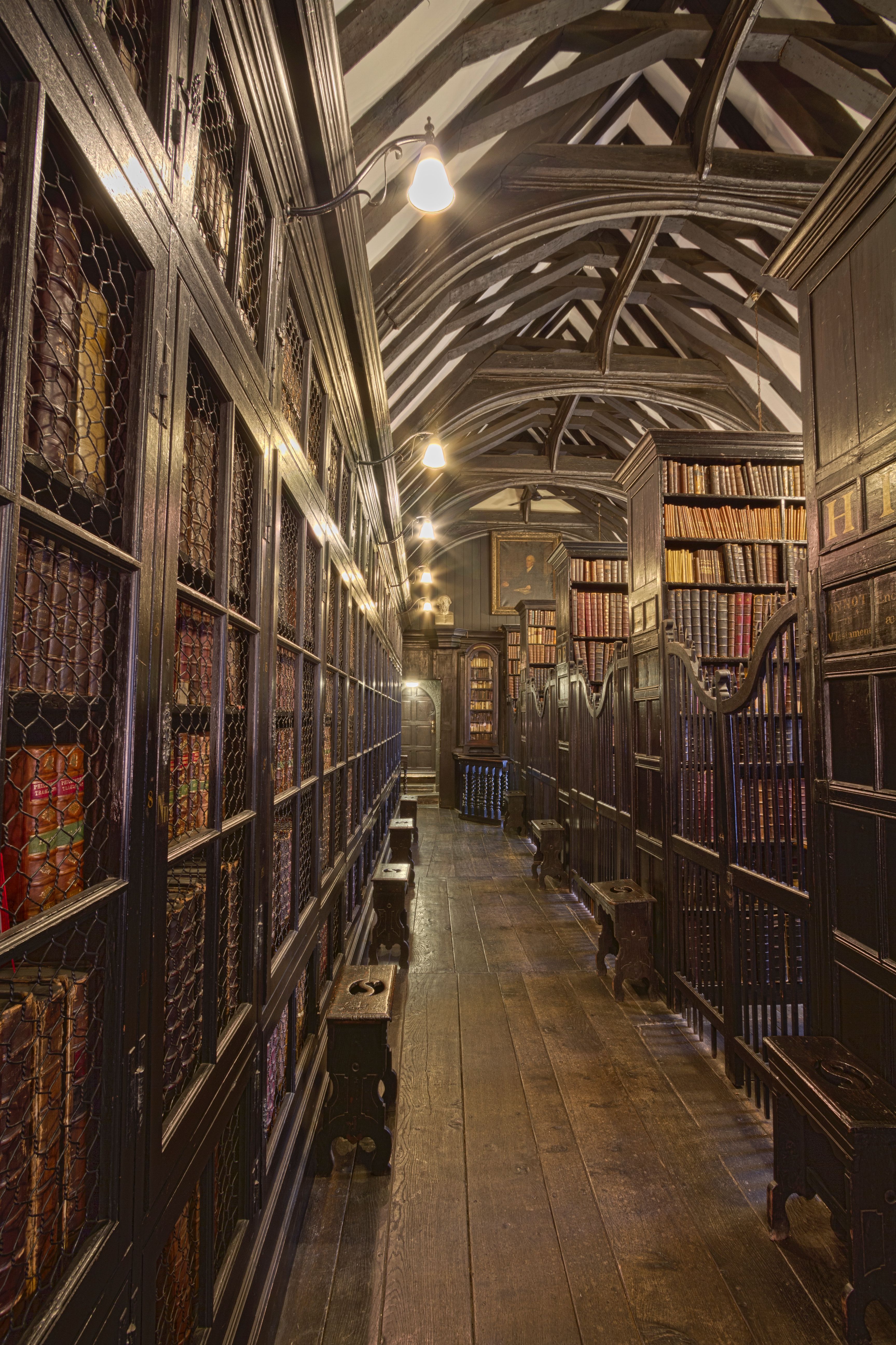 Historic Chetham's Library Interior in Manchester · Free Stock Photo